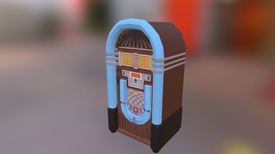 Jukebox - 3D model by biancandy [2f14d39] - Sketchfab