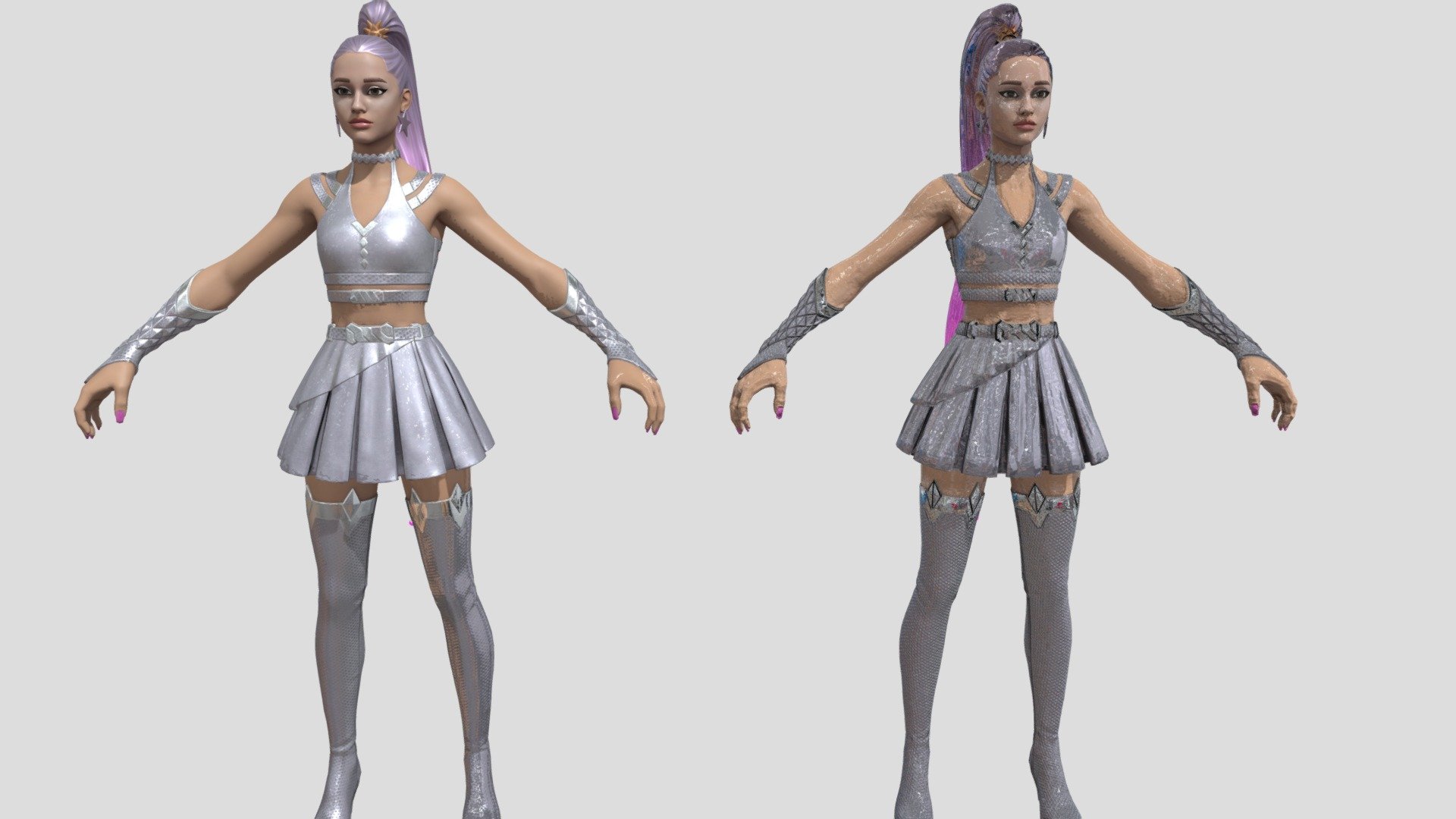Arianna GRANDE - Download Free 3D model by MIKESTEEZ (@mikesteez.mm.mm ...