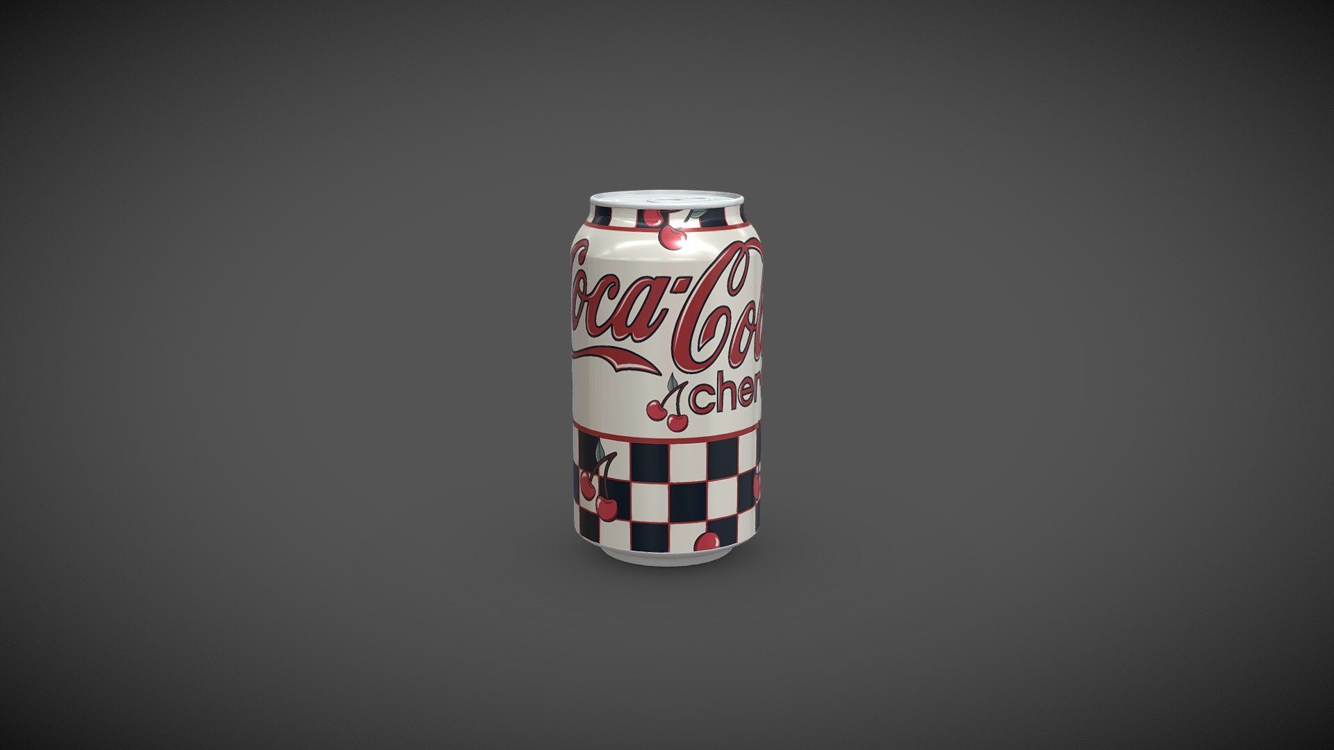 Design 3 Can Cherry Coke - 3D model by sarconasMCC [2f162cc] - Sketchfab