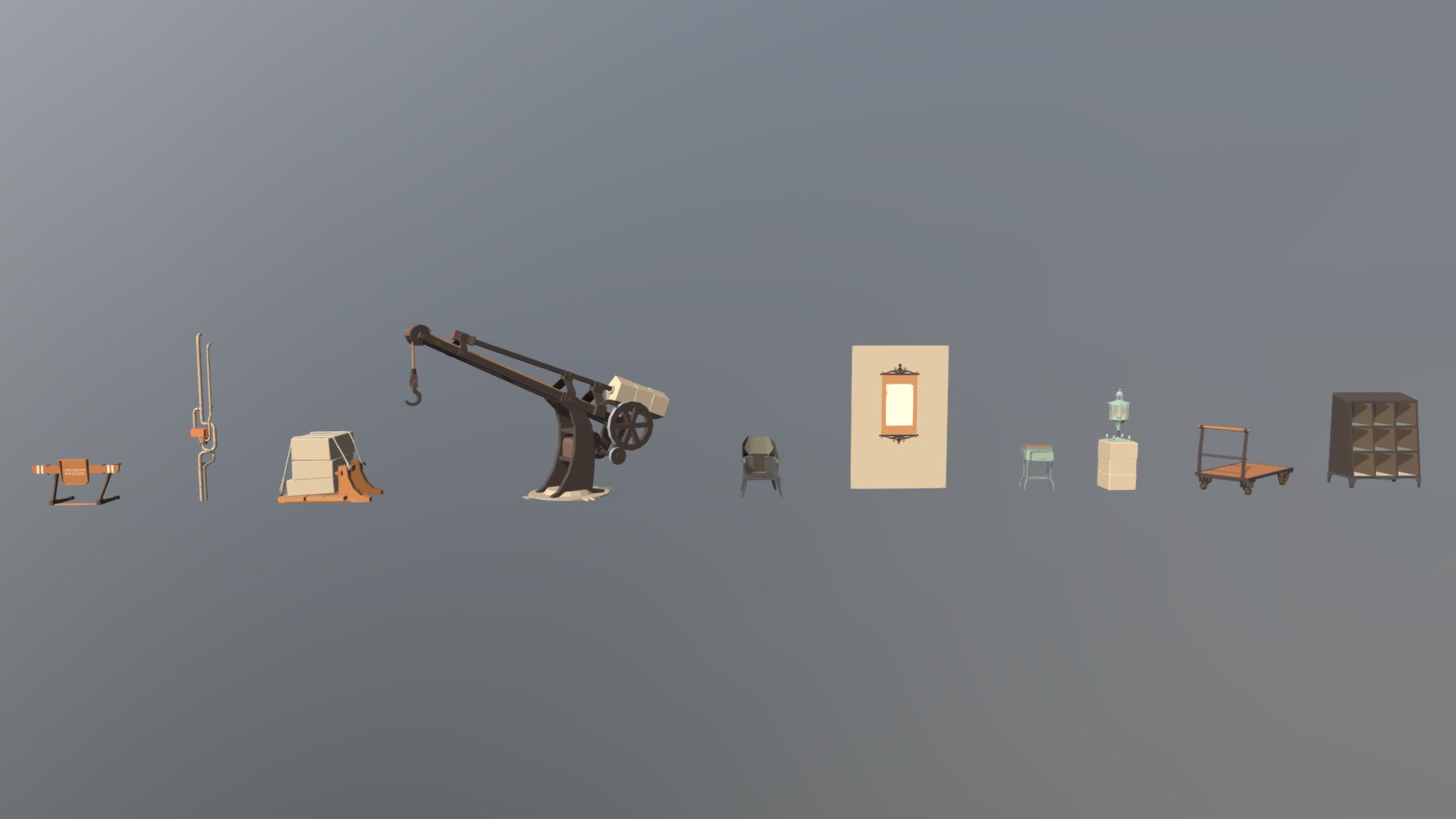 10 items from dishonored 2 DotO - 3D model by Gazemaniac [2f168ef ...
