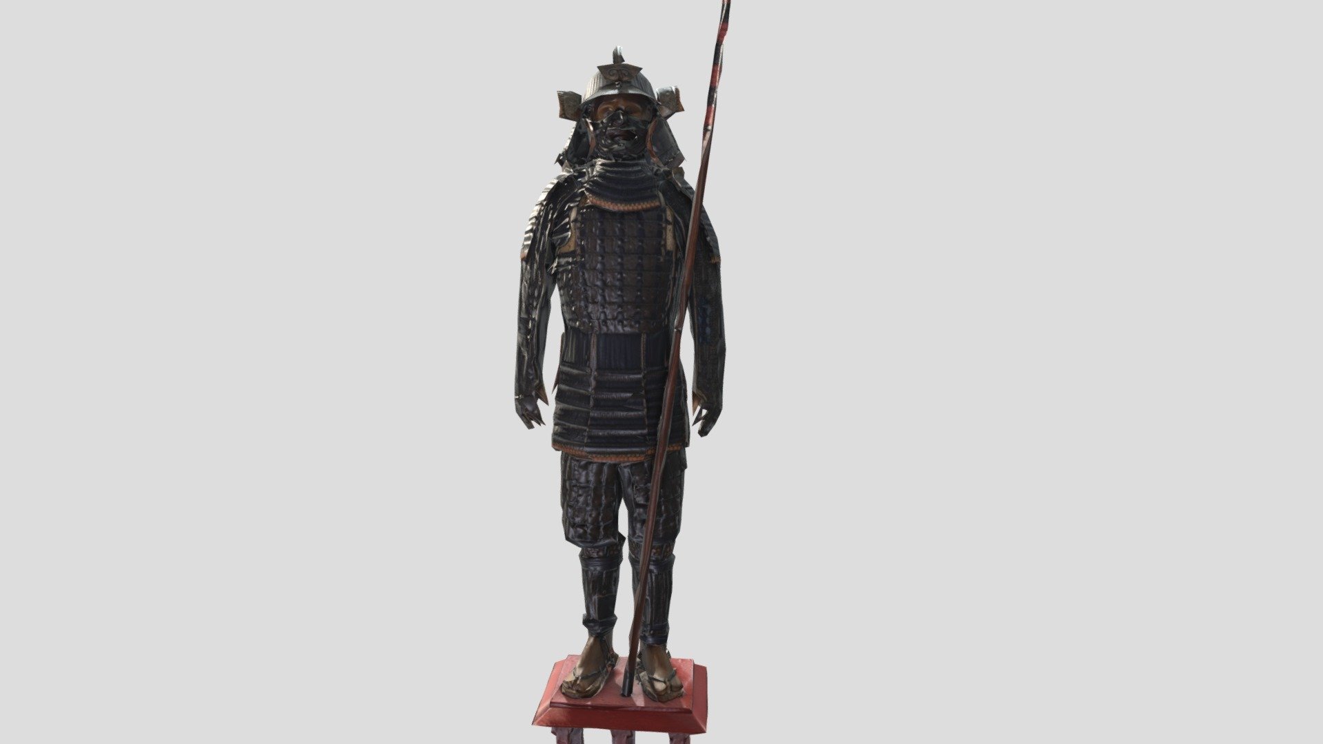 Armadura Samurai Do-maru, BMVB Low Poly - Download Free 3D model by ...