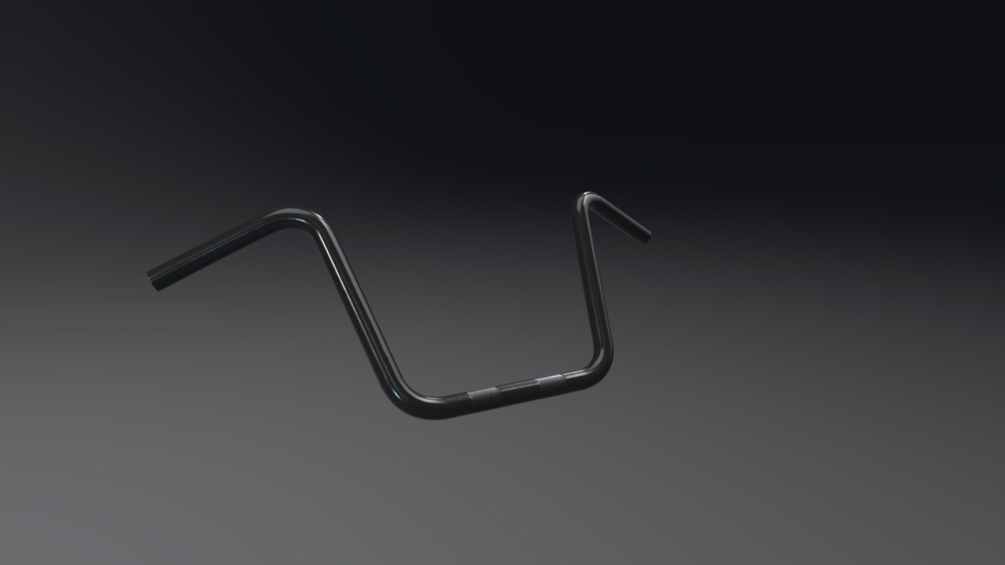Handlebar black - 3D model by osman3d [2f18917] - Sketchfab