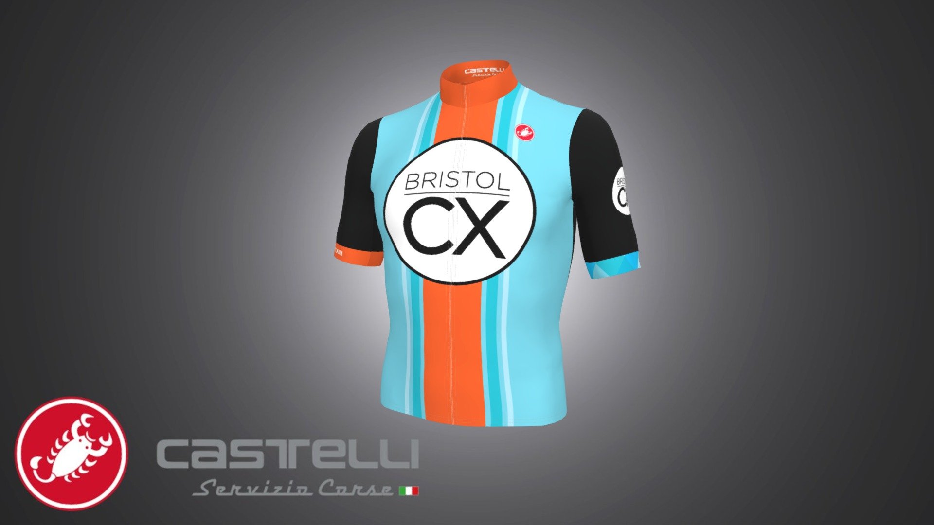 SC23159_BRISTOL CX_4300412 SQUADRA JERSEY V1 - 3D model by Castelli ...