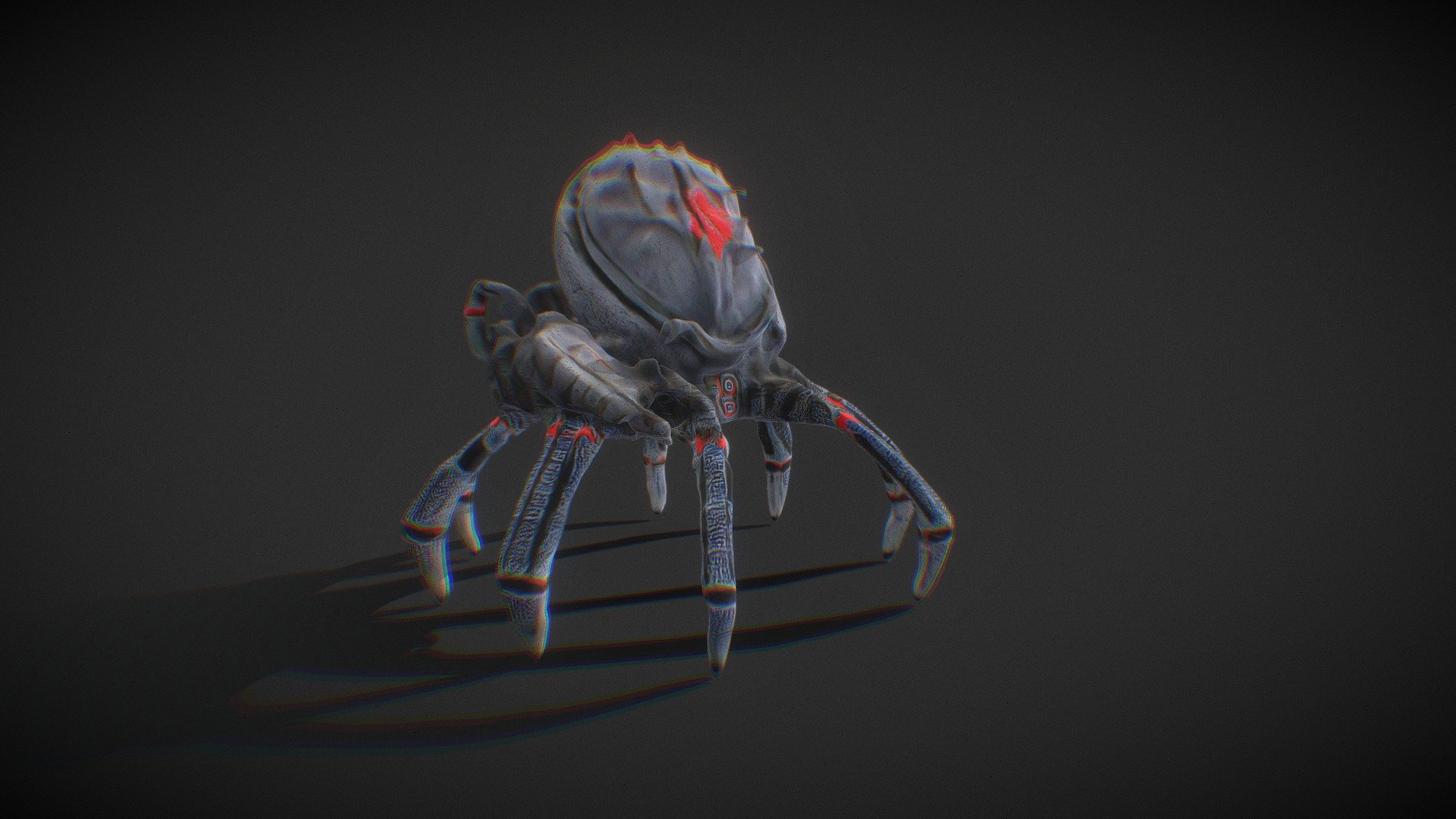 Nuclear Alien Spider Tank - 3D model by mikelyden [2f1a877] - Sketchfab