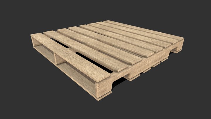 Pallet 3D models - Sketchfab