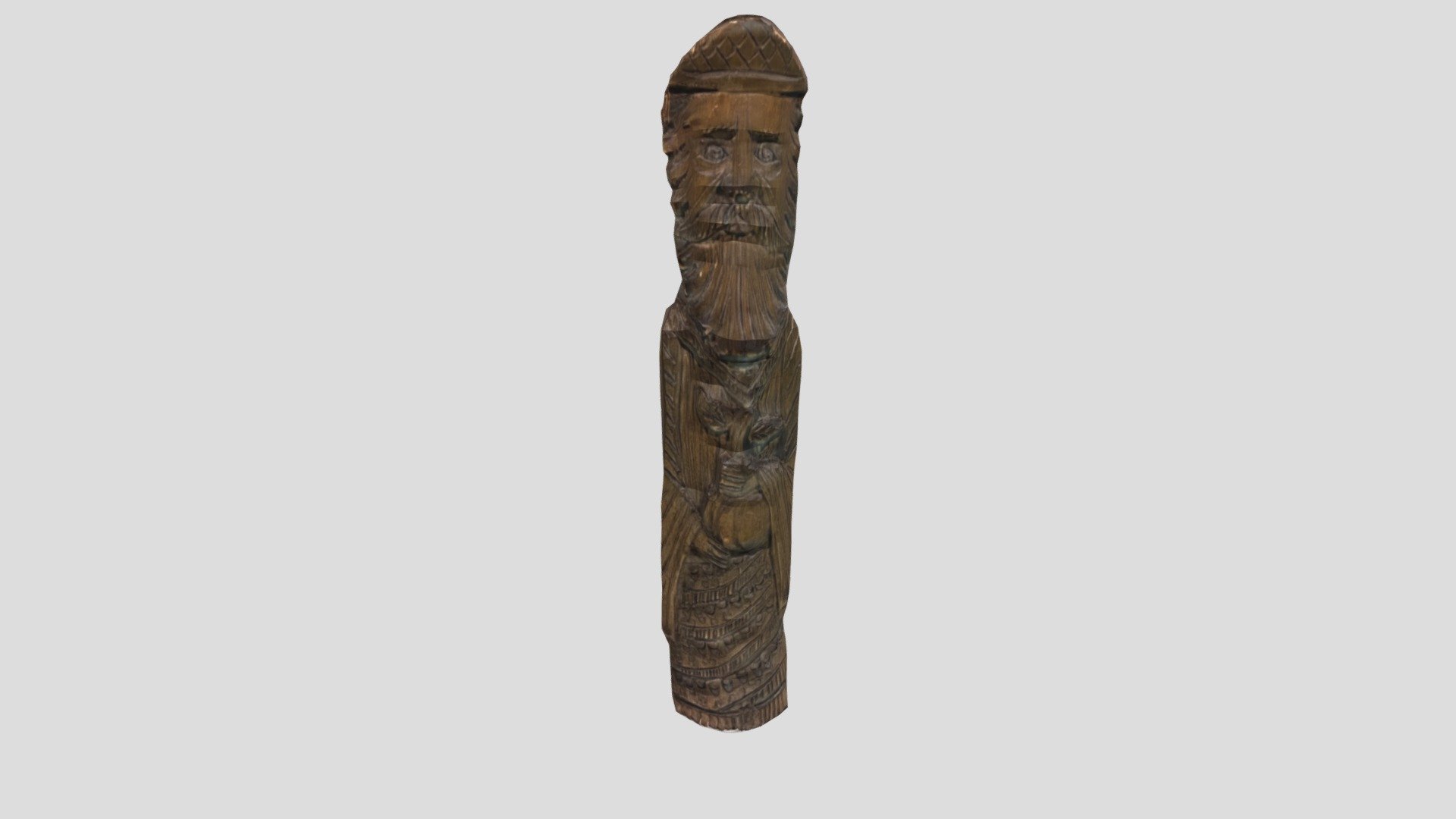 tiki dude - Download Free 3D model by aplaksen [2f1b559] - Sketchfab