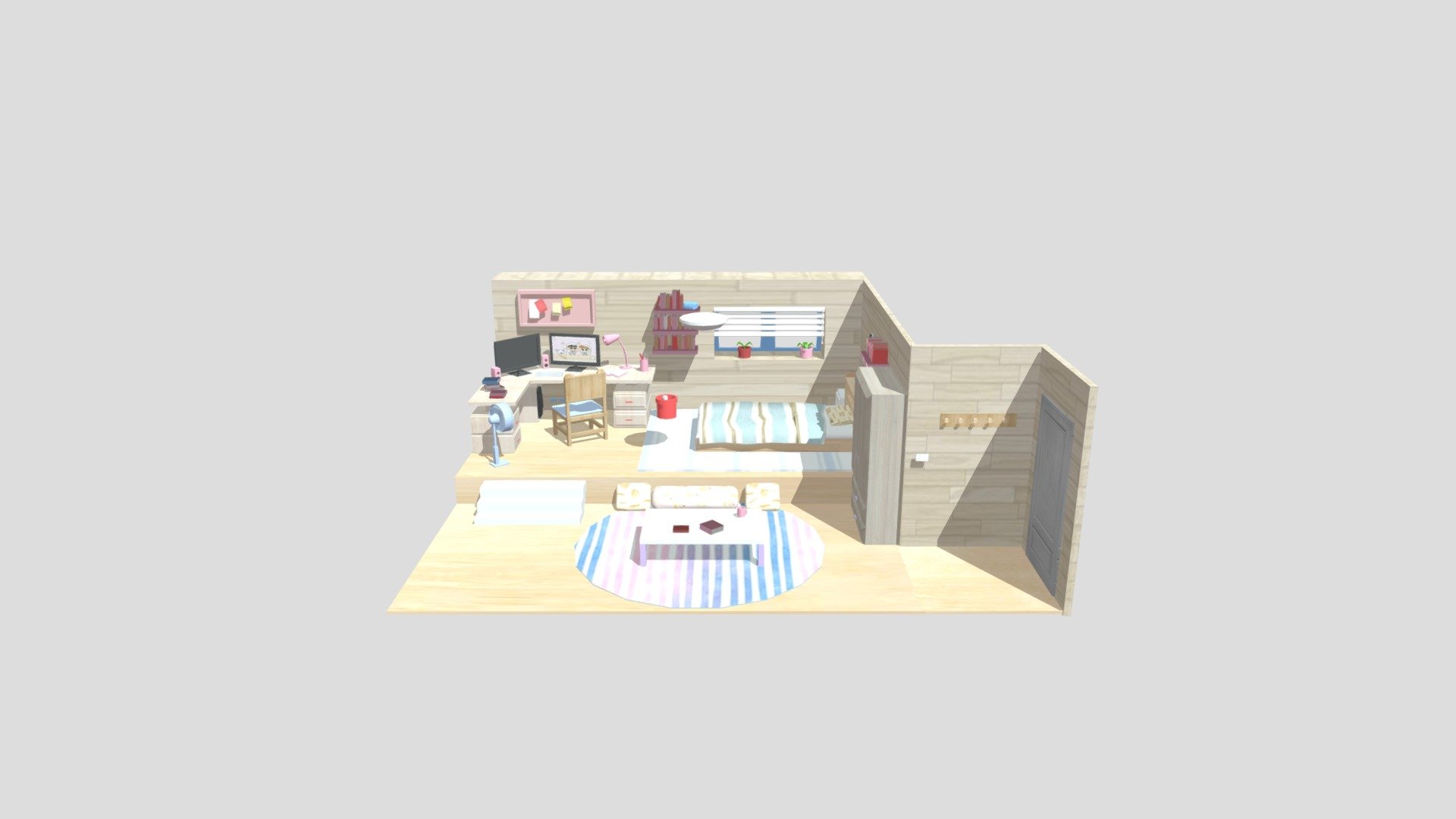 ROOM - 3D model by weichin910724 [2f1c2d5] - Sketchfab