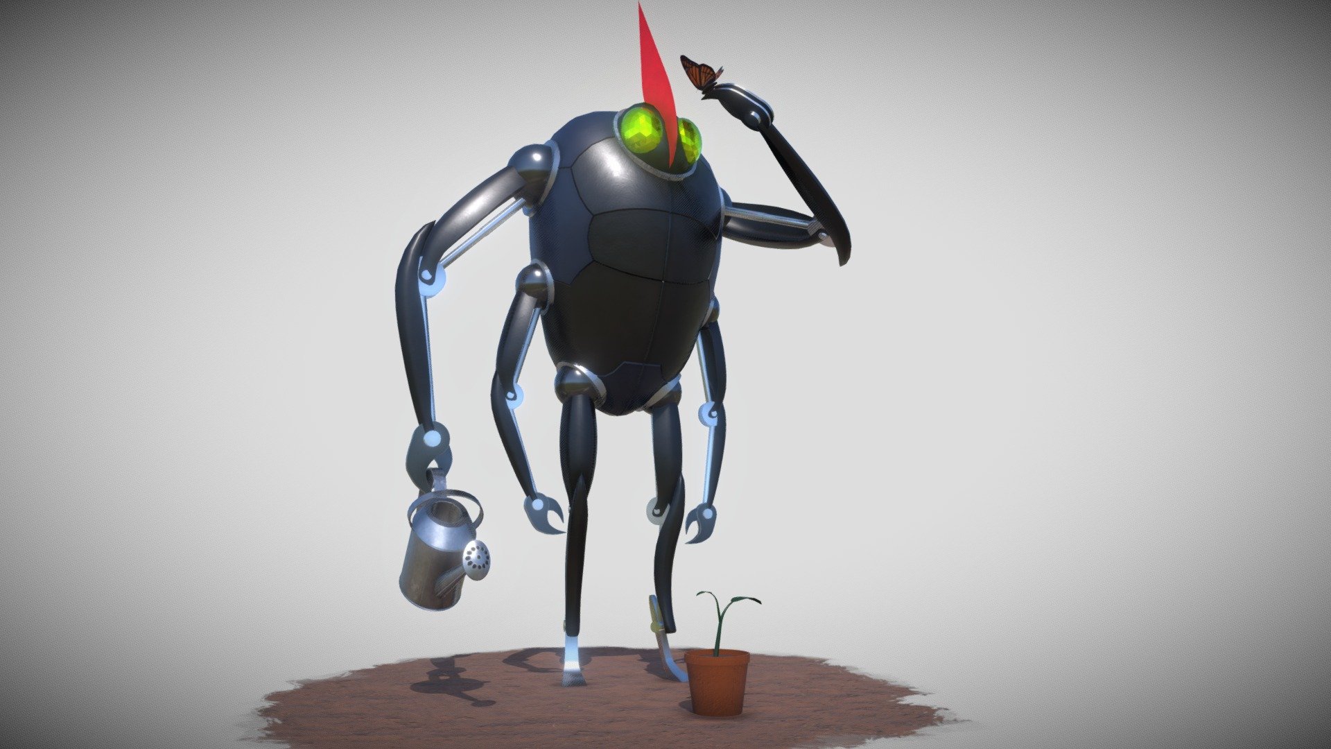 Bug.I-2.0 - 3D model by Mr.MaroonMoon (@MaroonTune) [2f1cd89] - Sketchfab