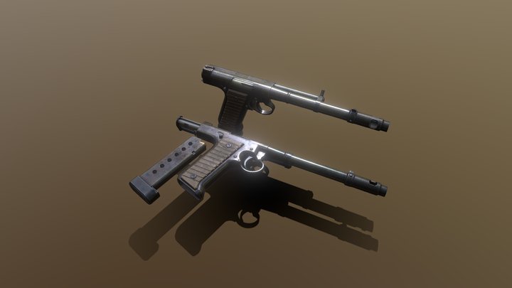 Pistol 3D models - Sketchfab