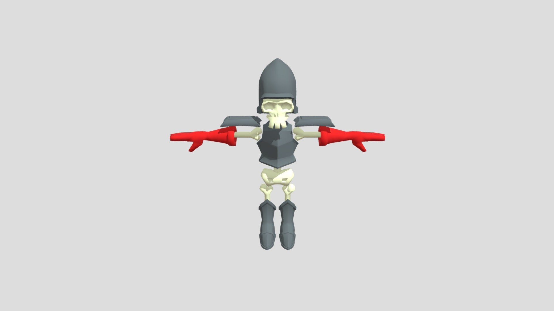 Stylized Skeleton Crossbow Archer - 3D model by nandanthony [2f1d7ac ...