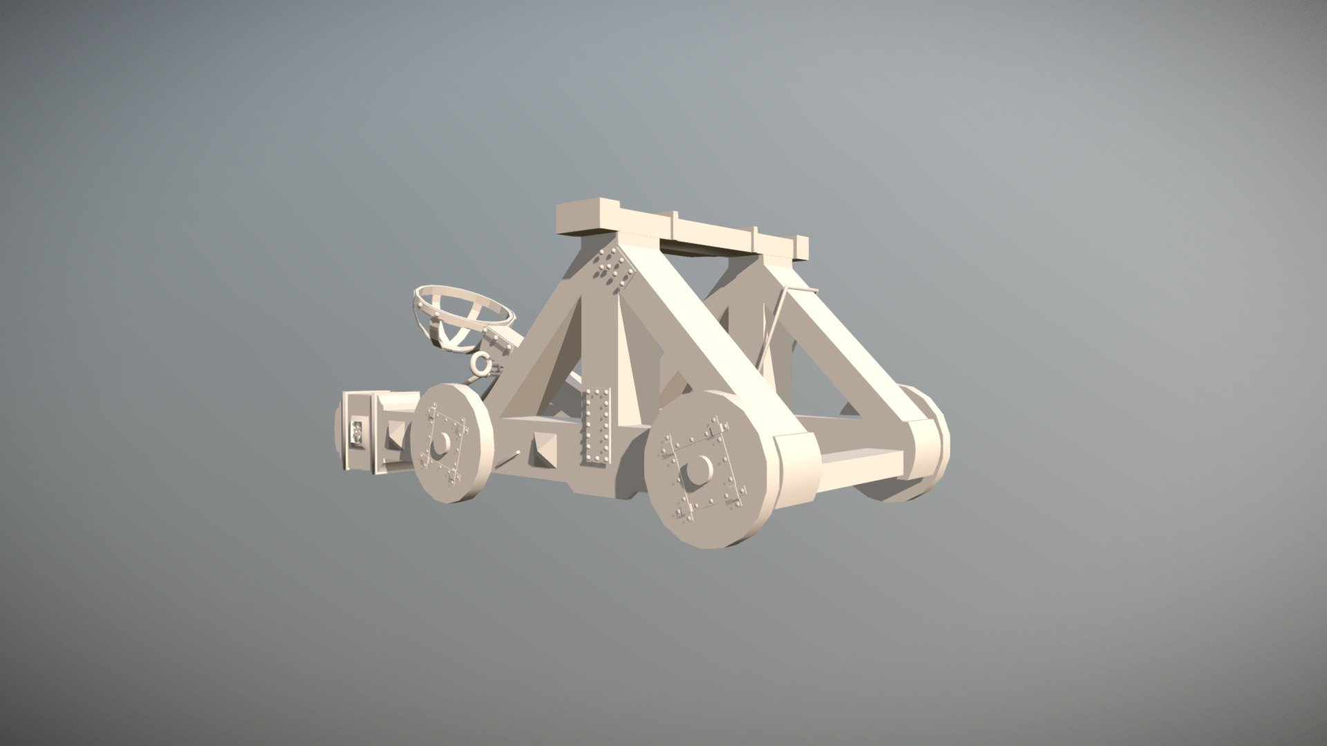 Catapult - 3D model by Doug (@bob-chan) [2f1d9de] - Sketchfab