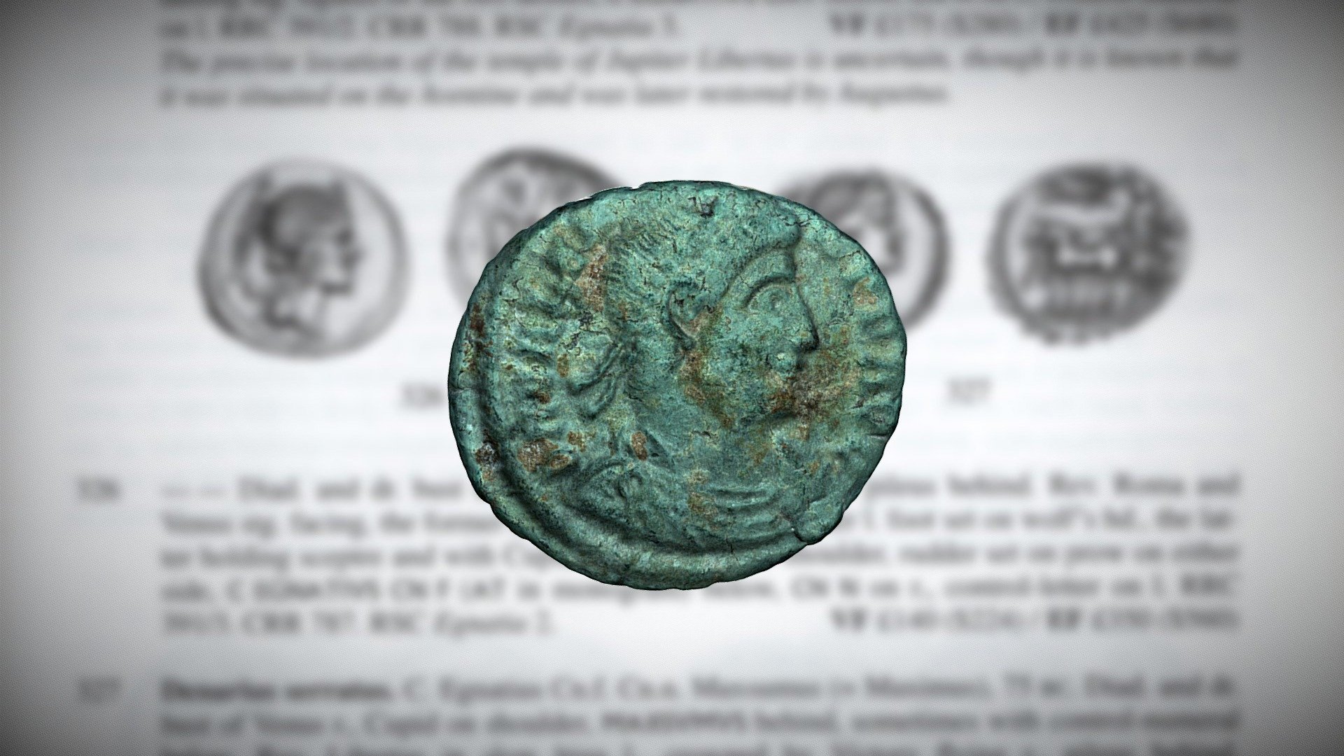 Bronze Coin of Valens - Download Free 3D model by Frank McMains ...