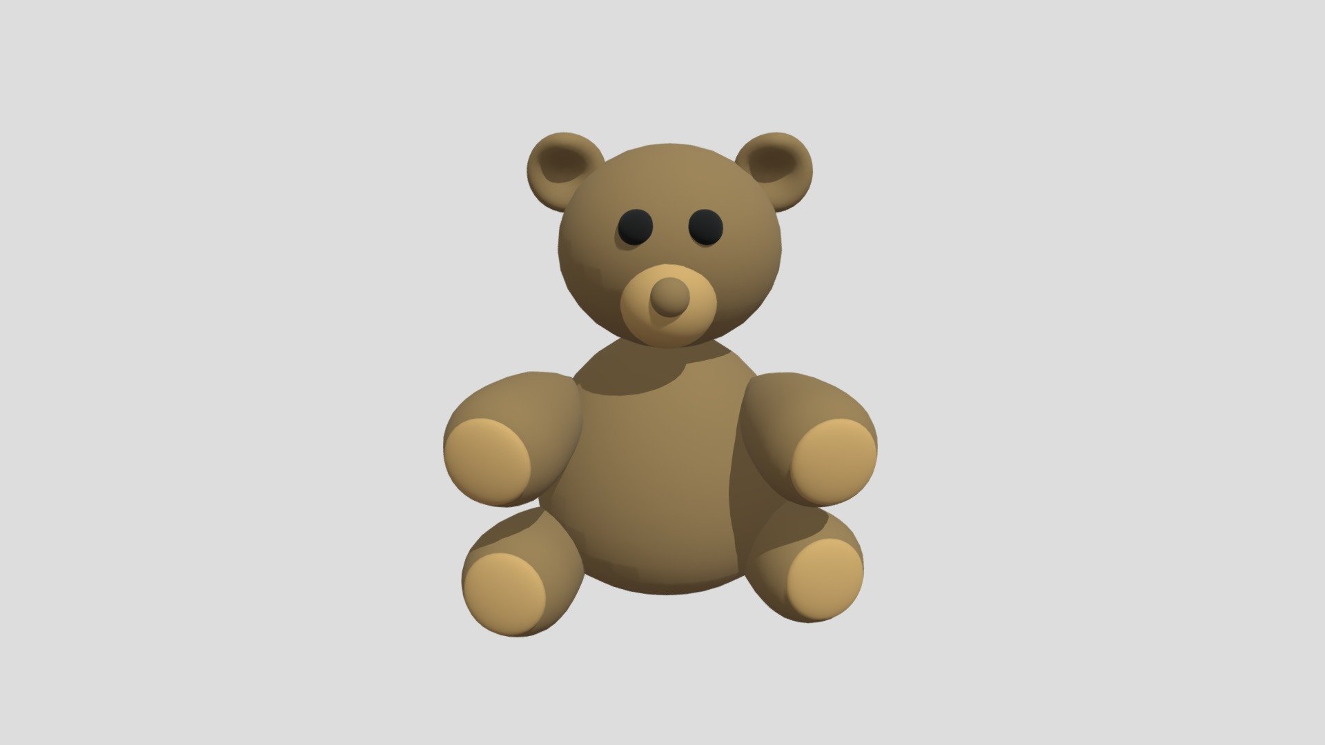 Teddy Bear - 3D model by uriosorio27 [2f1f08d] - Sketchfab