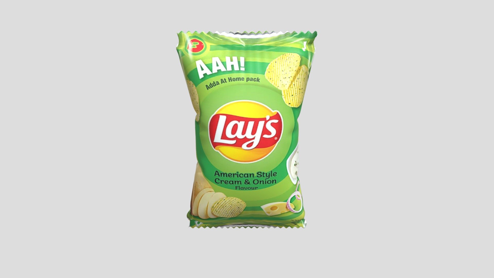 Lays (green) 2024 model - Download Free 3D model by sreeraghavp ...