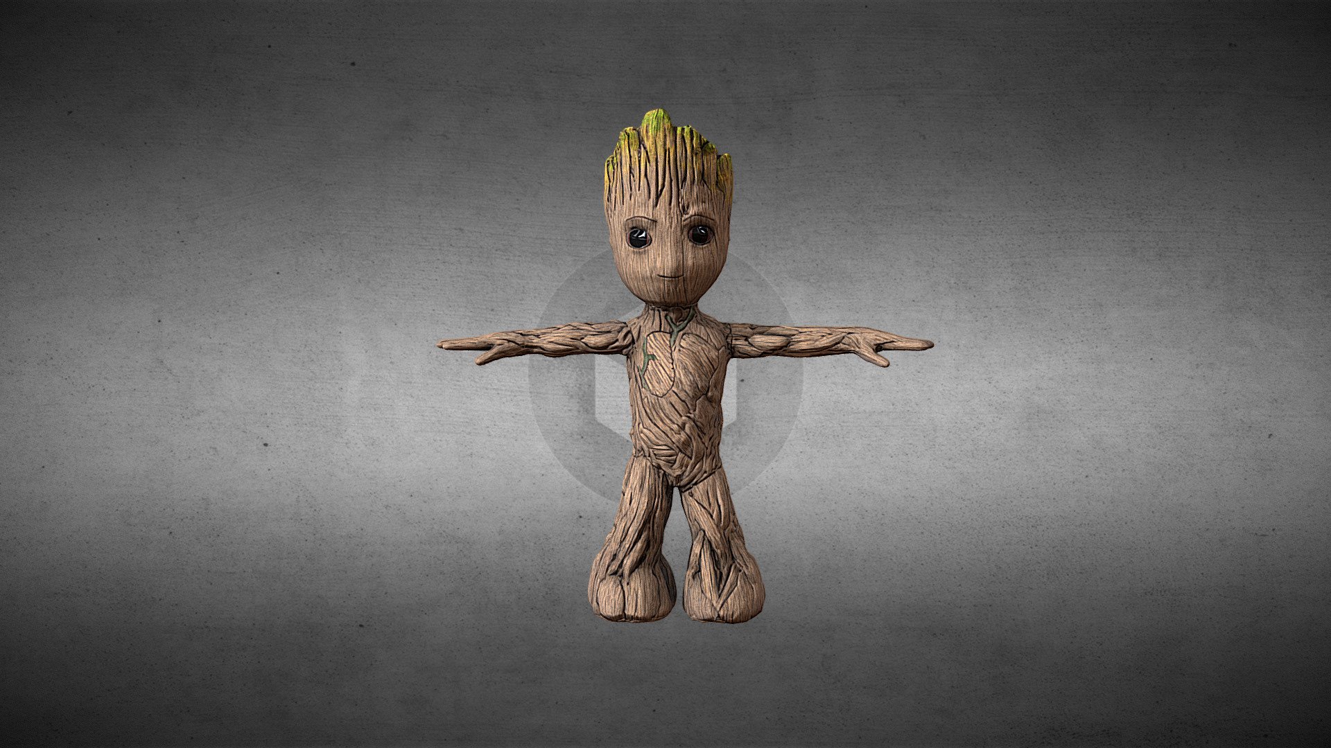 Groot. Marvel Comics. - 3D model by svistoplias (@dmitriy.svistoplias ...