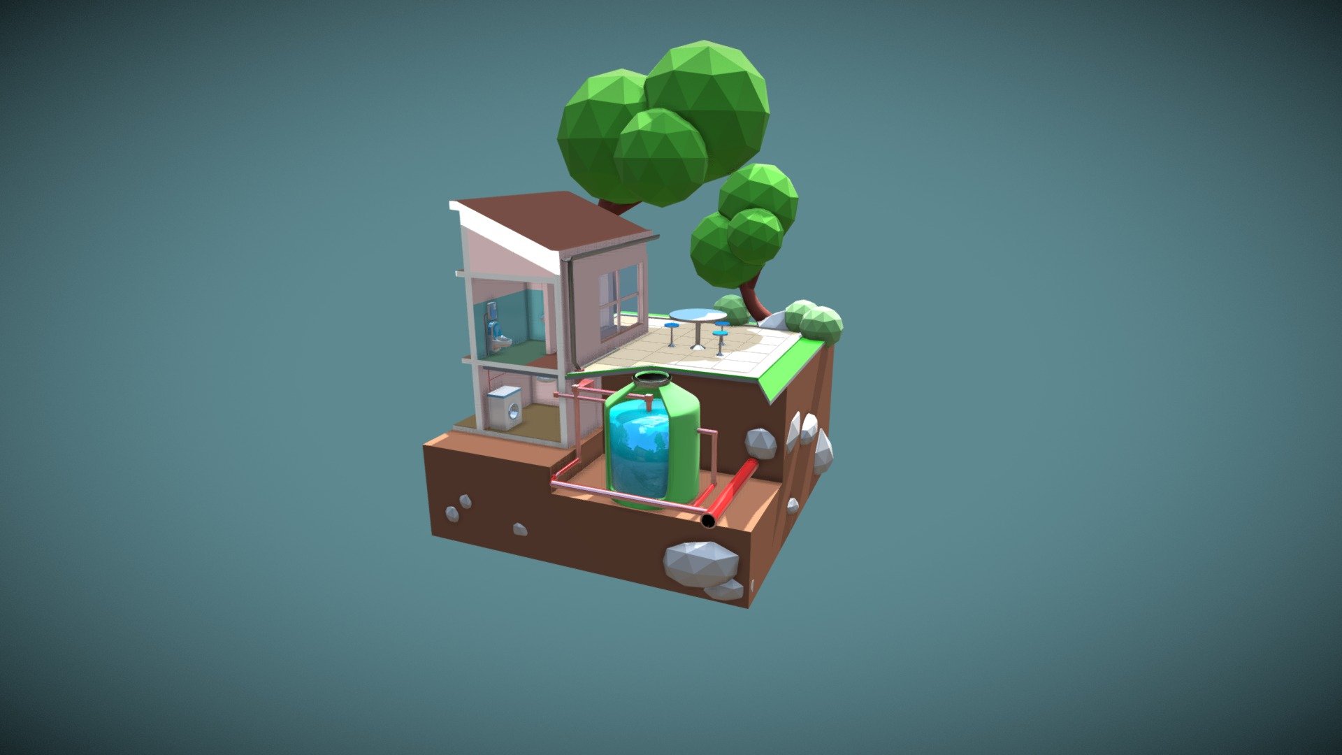 School Presentation Prob - 3D model by Sketchfabulous (@sketchfaboulous ...