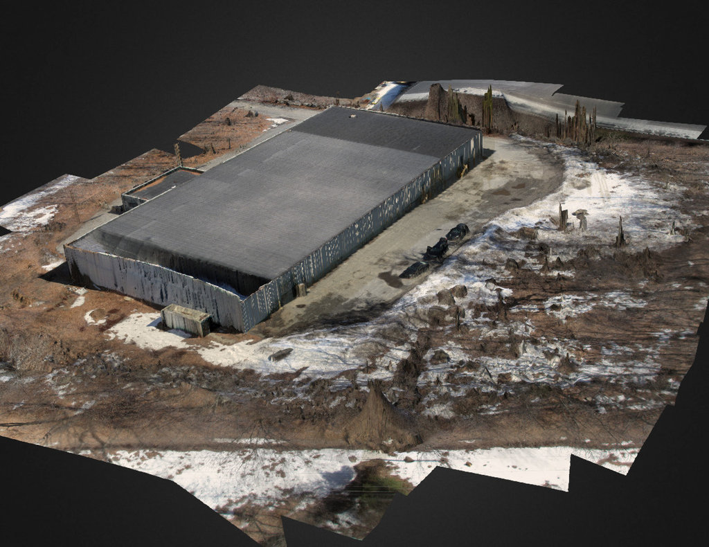 Building Roof Collapse - 3D model by GreenSight Ag (@gsag) [2f225f8 ...