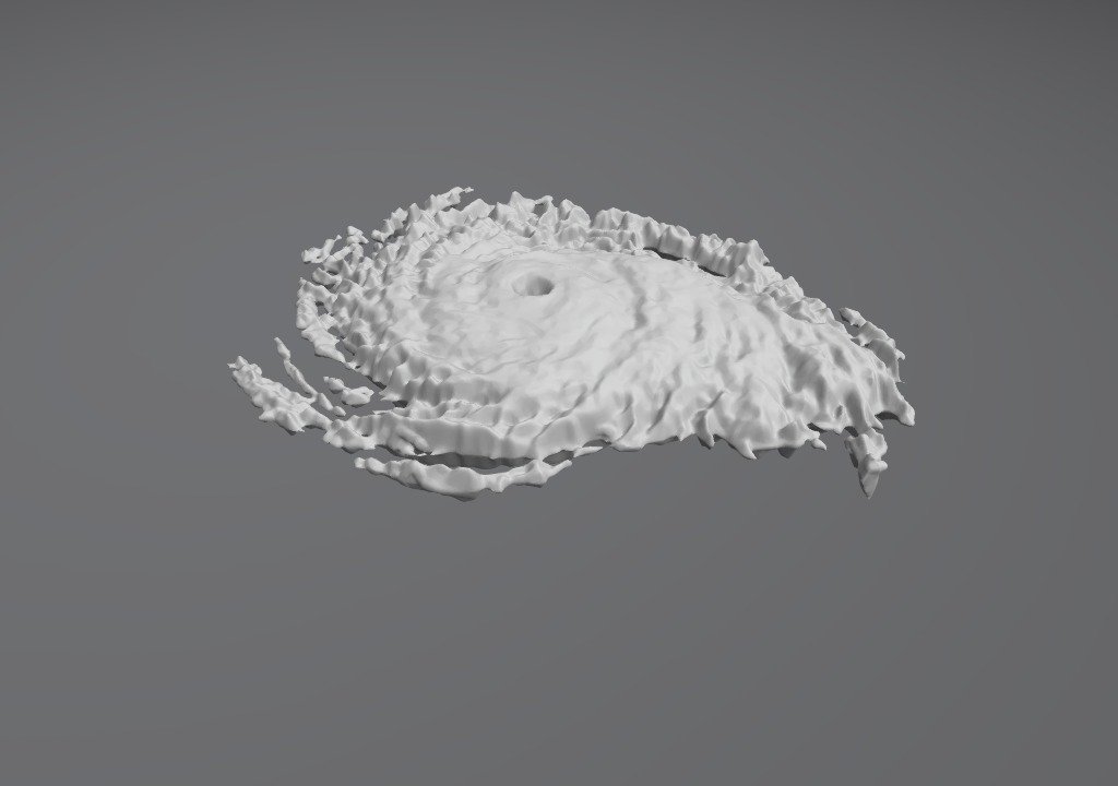 Hurricane Julio Sculpt - 3D model by Vasilis Triantafyllou (@trelobyte ...