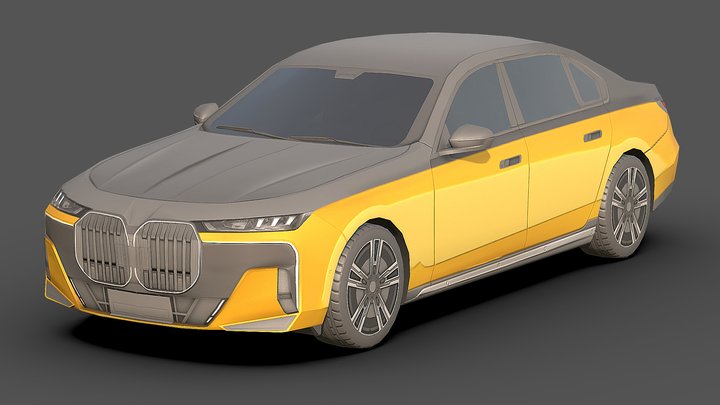 Bmw-i7 3D models - Sketchfab