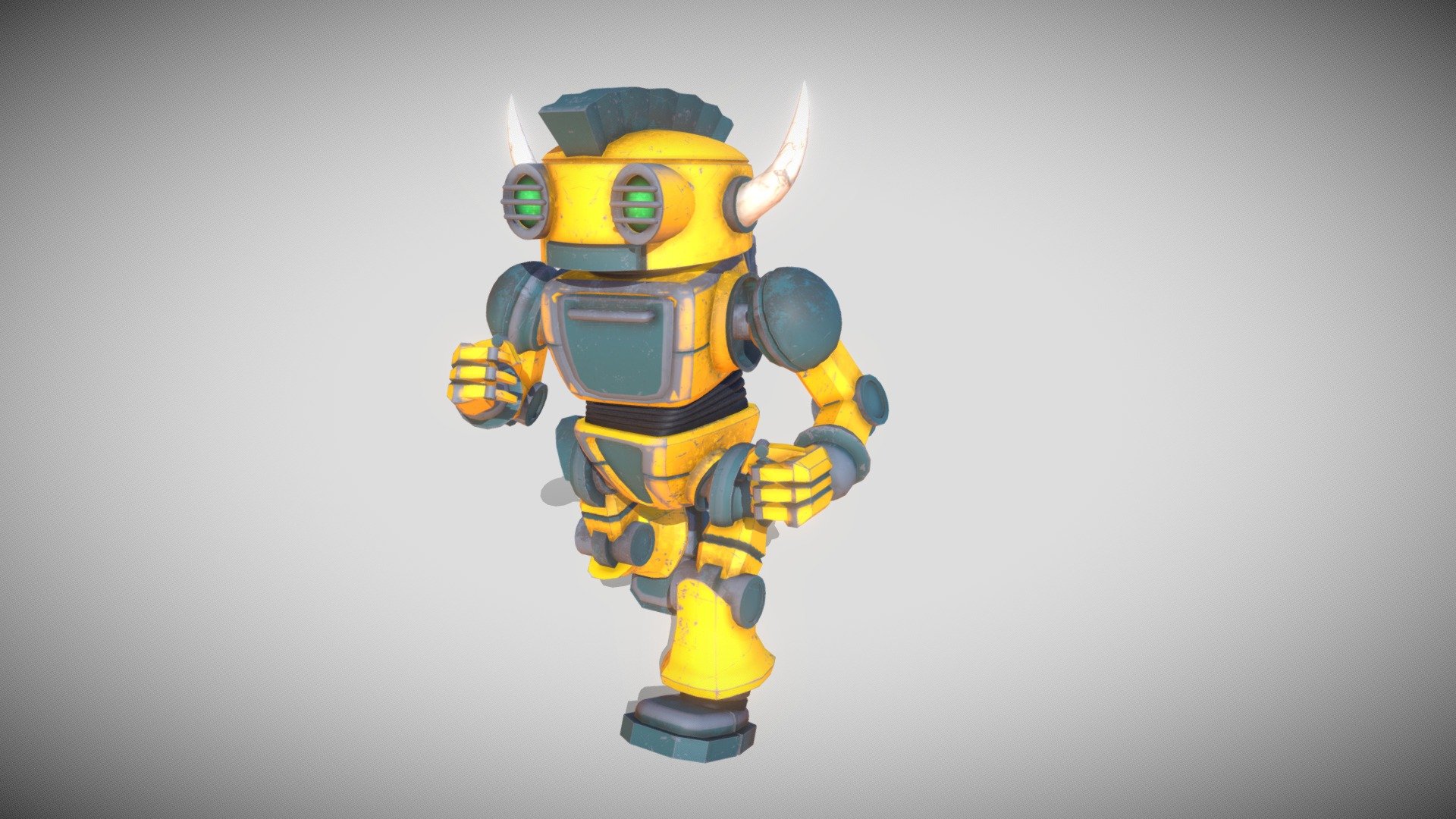 Robo Friend - 3D model by Riku_Tatsu (@tommyleenev) [2f2627b] - Sketchfab