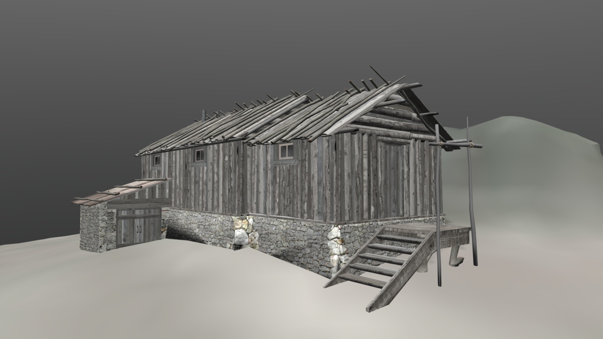 PORTAGE EXTERIOR - 3D model by EVAN SPENCE (@adftw) [2f27dc4] - Sketchfab