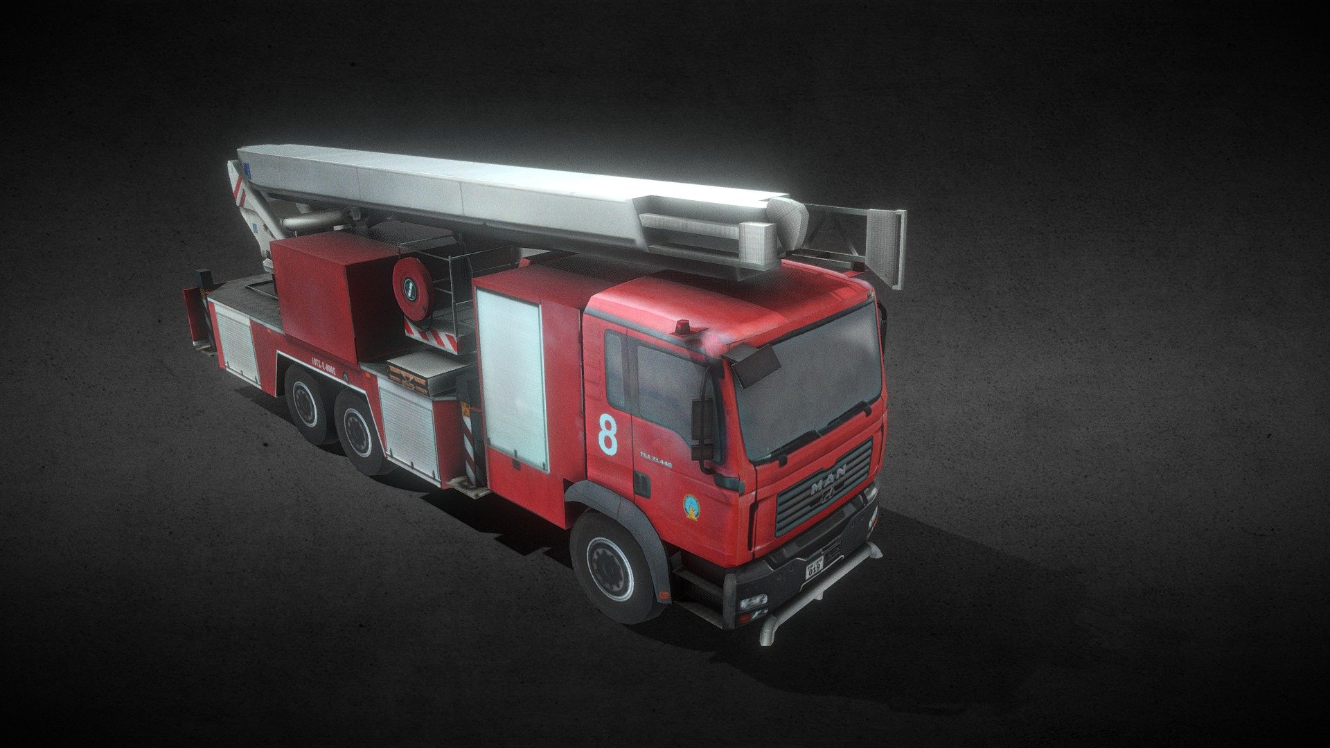 Fire Engine - 3D model by ayhancerci [2f27f22] - Sketchfab