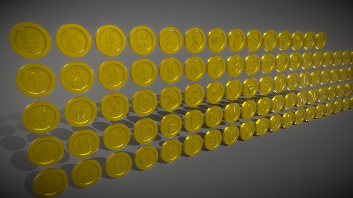 Number 3D models - Sketchfab