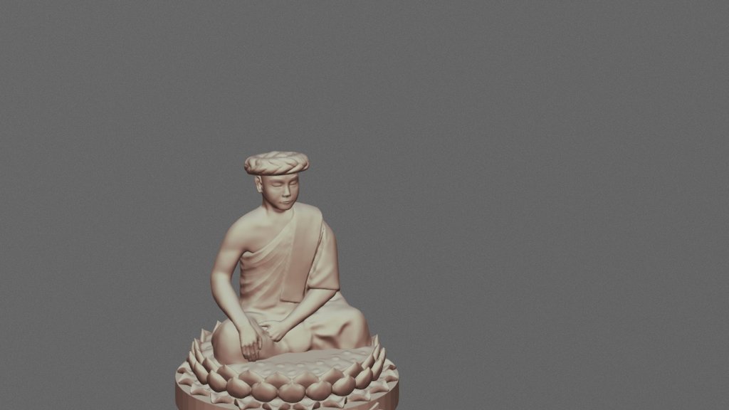 Tượng 3D Minh Sư Ruma - v2 - 3D model by 3DPLUS.vn (@pattap) [2f2a115 ...