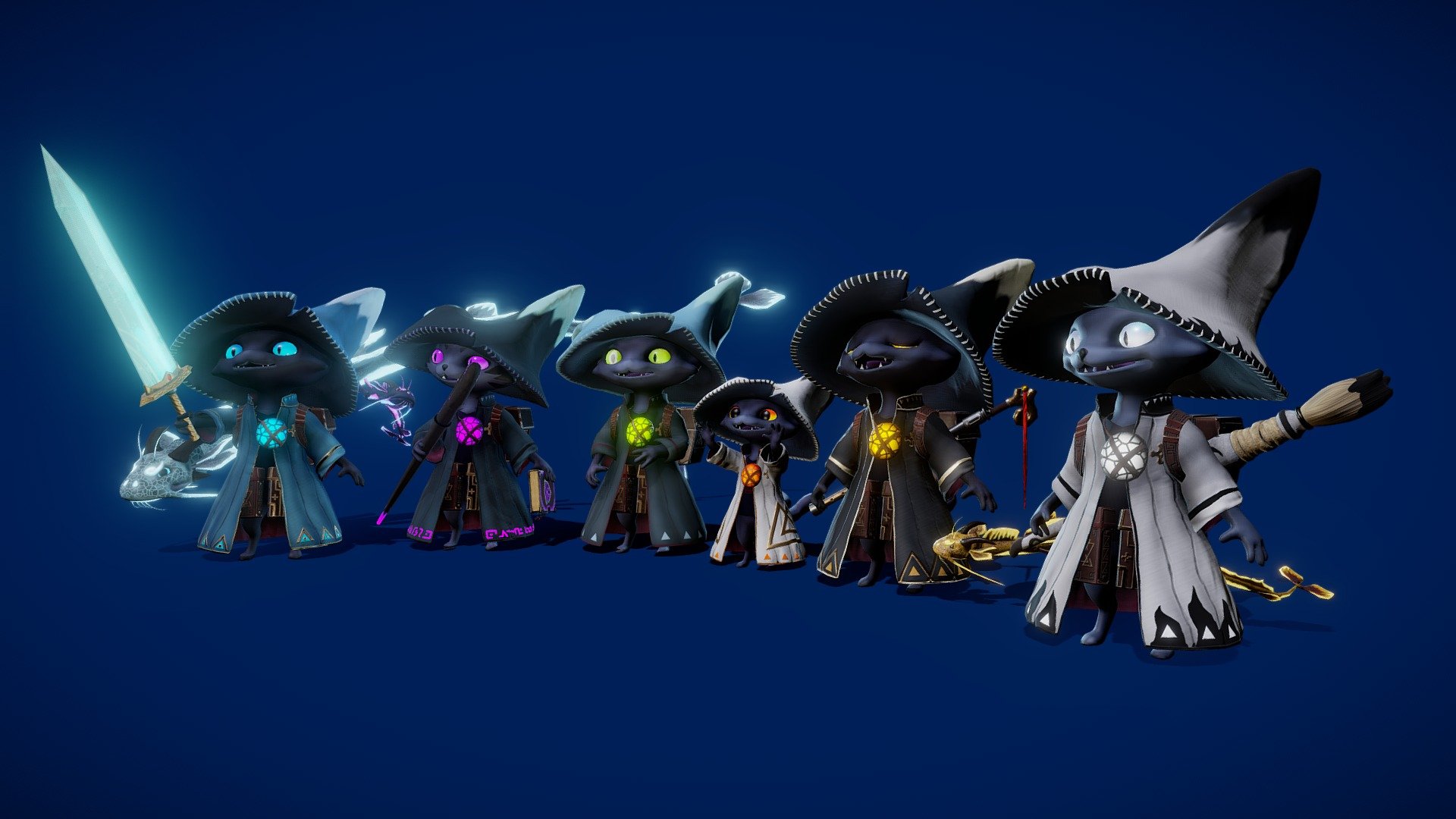 Cat Council - 3D model by JER3D (@jeremygo) [2f2a763] - Sketchfab