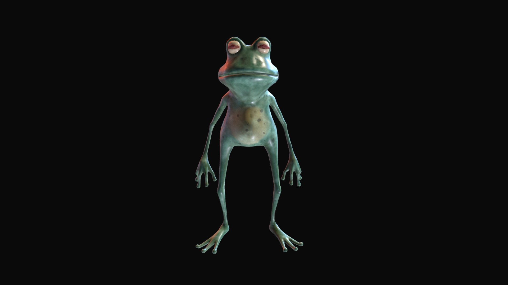 Long Frog - 3D model by mkernaghan [2f2c069] - Sketchfab