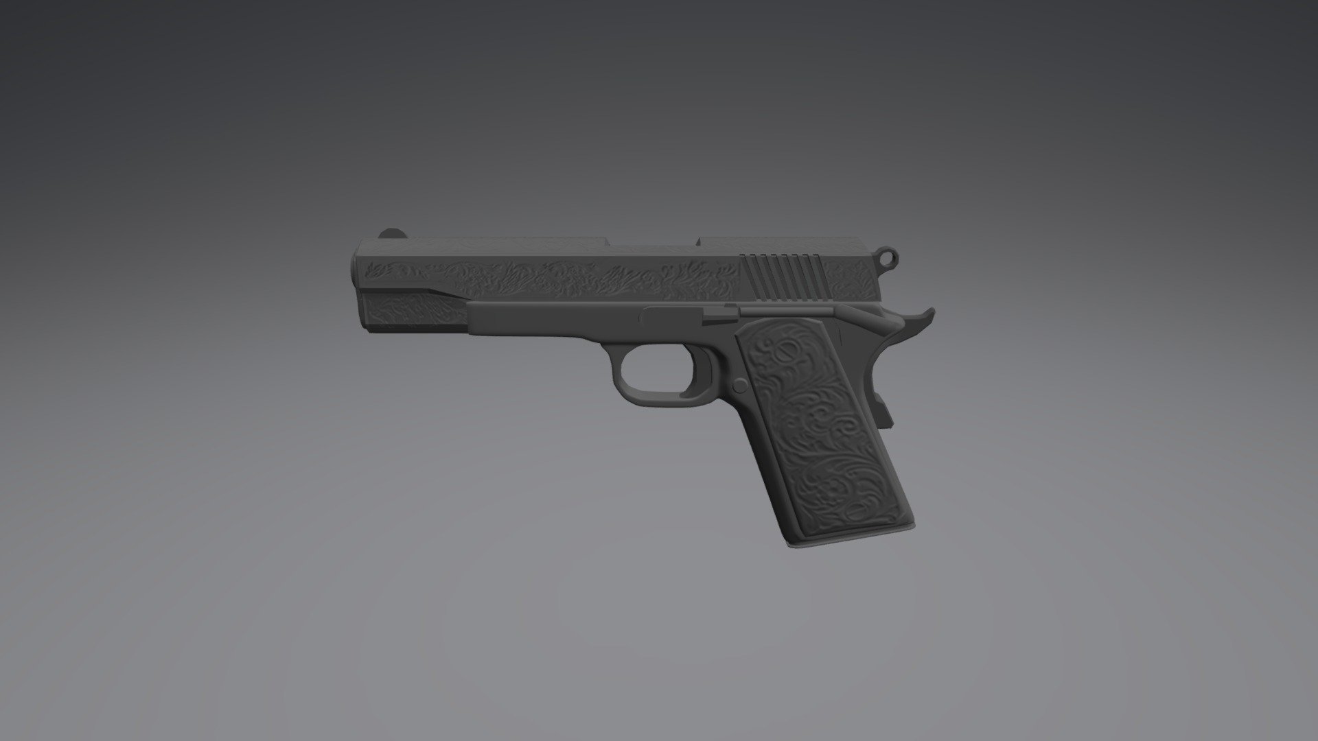 Colt 1911 - 3D model by jeremy.falcon [2f2d975] - Sketchfab
