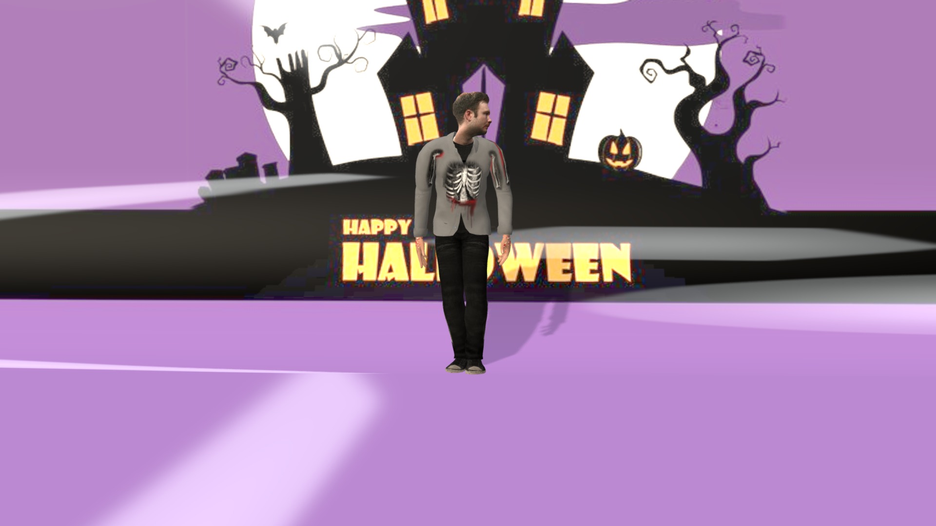 Happy Halloween ! Steve dancing - 3D model by 3dcapture.co.uk [2f2e07b ...