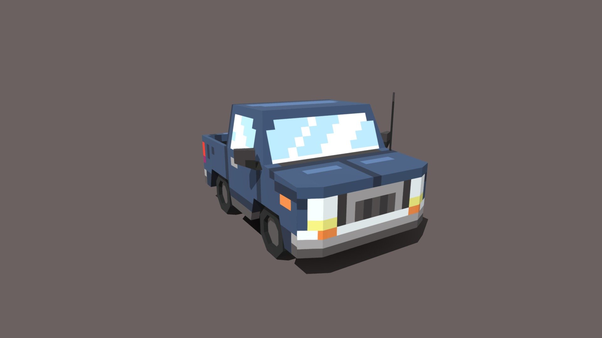 Pixel Truck - 3D model by SomeGroovyBird (@GroovyBird) [2f2e4f9 ...