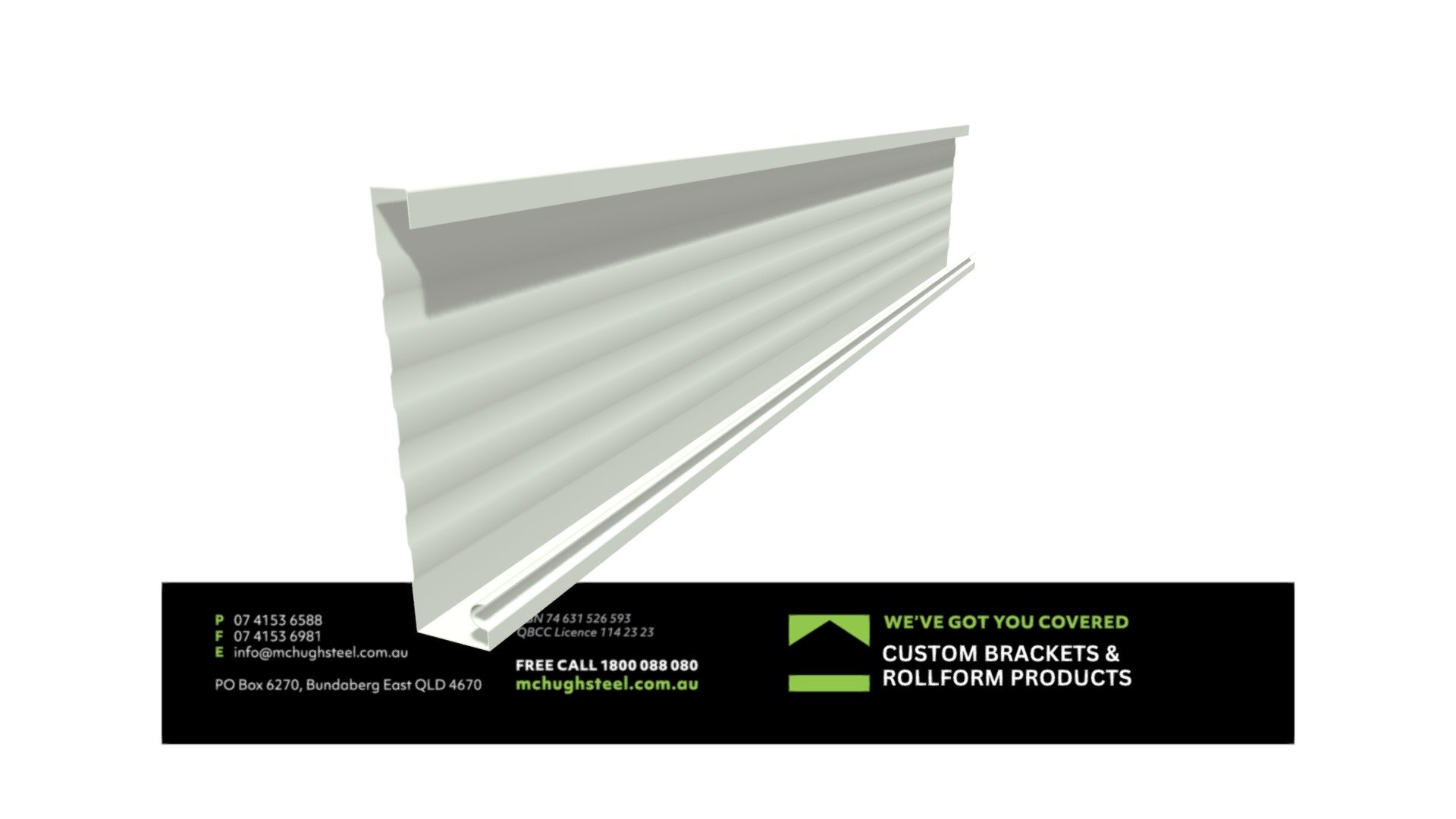 FASM Fascia Colorbond -Surfmist - 3D model by mchughsteel [2f2f349 ...
