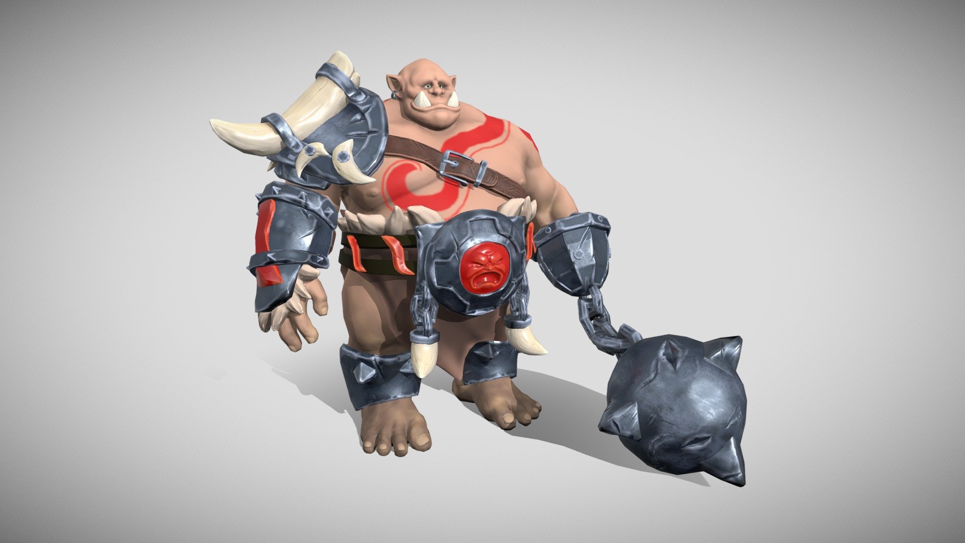 Cute Ogr - Download Free 3D model by Alexey (@alexeykurash98) [2f2f434 ...