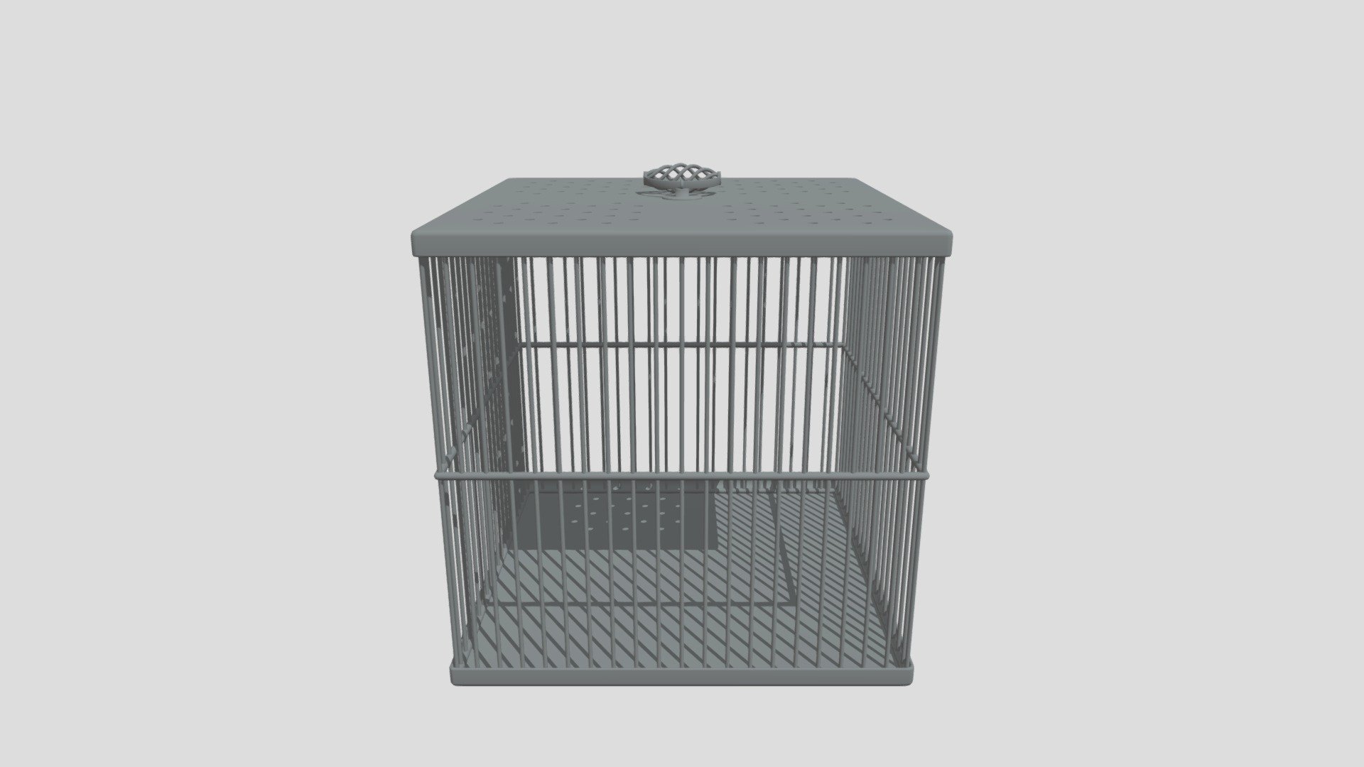 Metal Cage - Download Free 3D model by iqramahnoor2009 [2f2fe4a ...