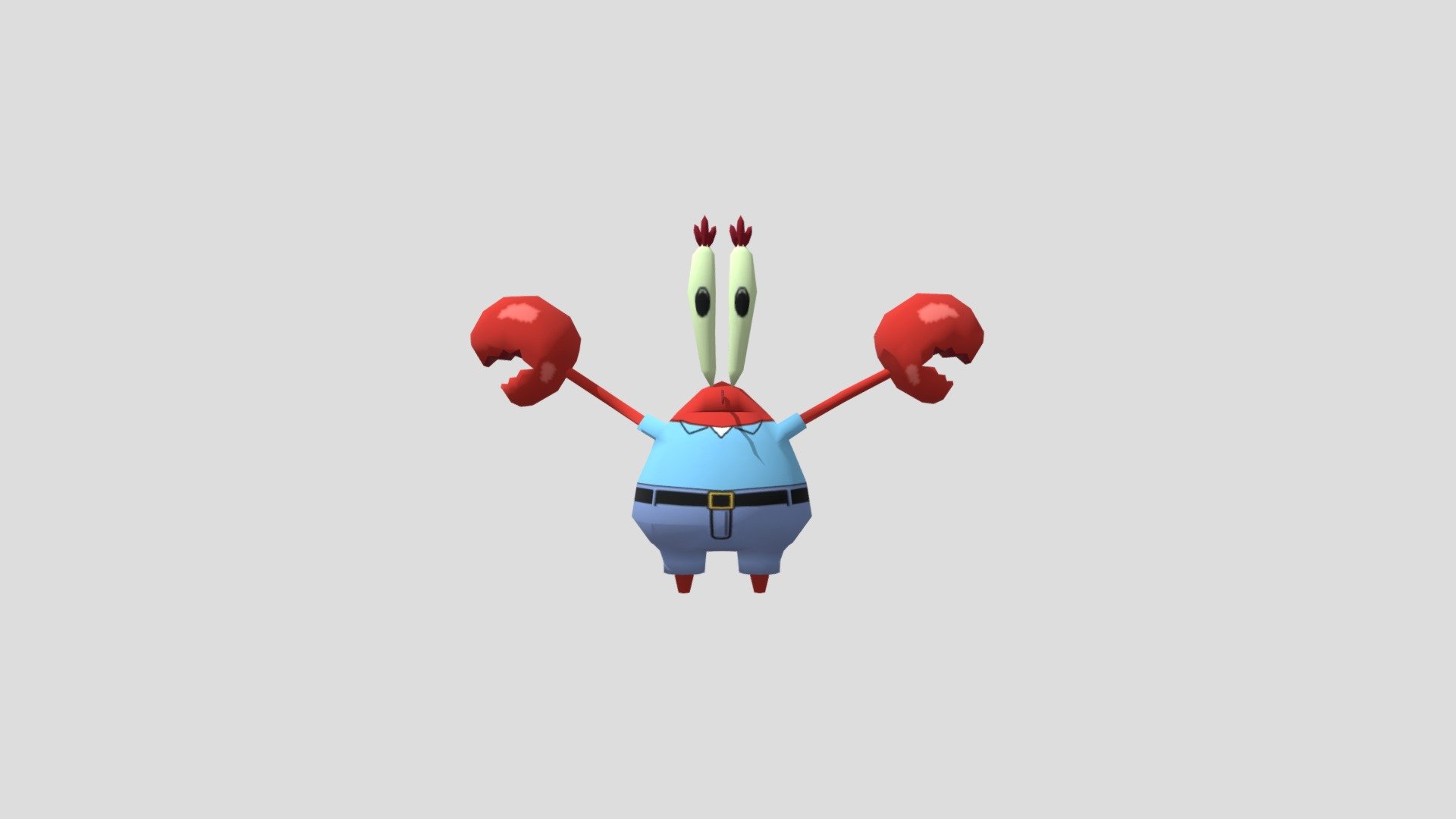 Mr Krabs Season 1 (Help Wanted) - Download Free 3D model by romyblox1234 [2f31281] - Sketchfab
