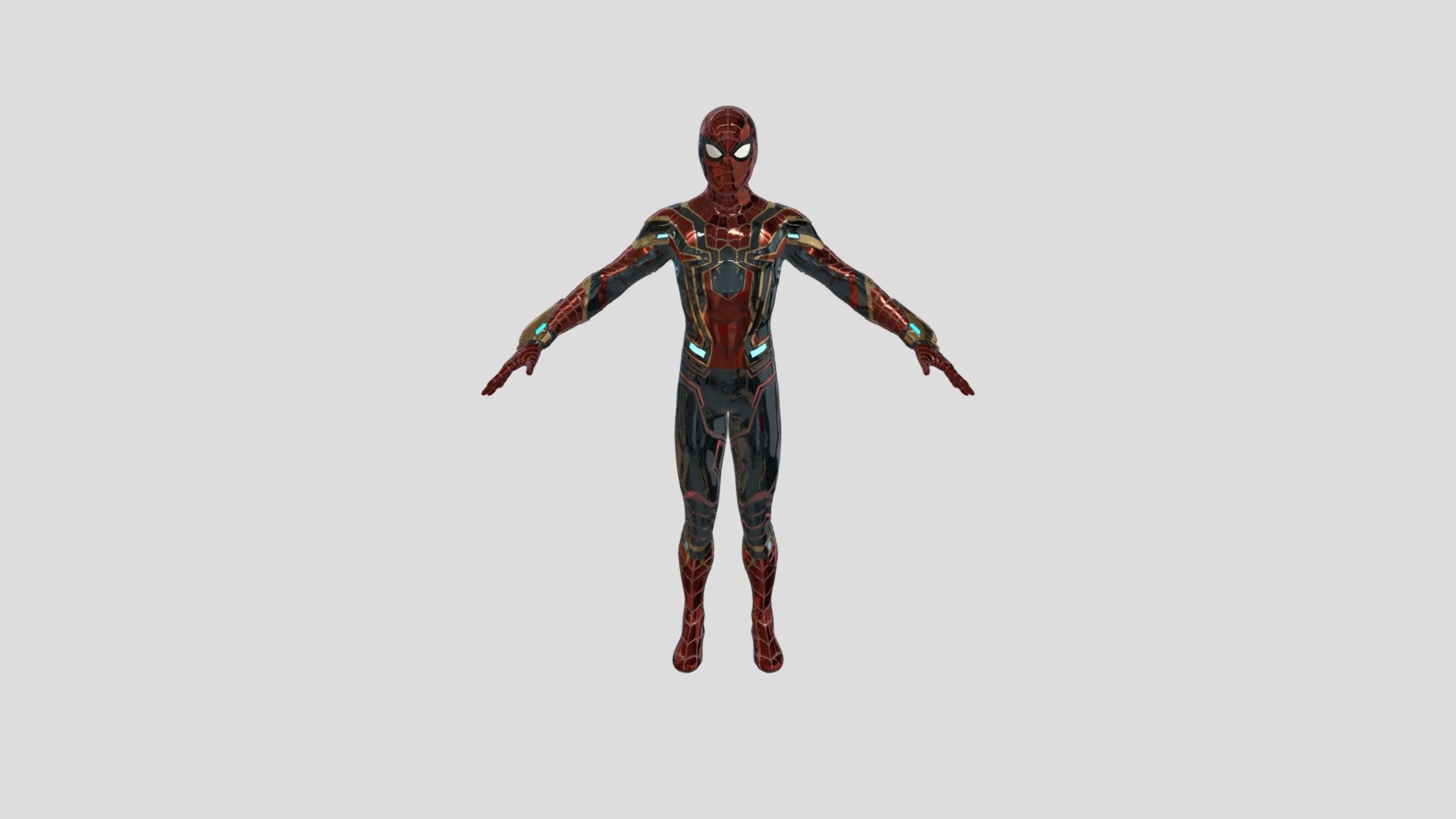 Iron Spider - Download Free 3D model by connorsturgis [2f316cb] - Sketchfab