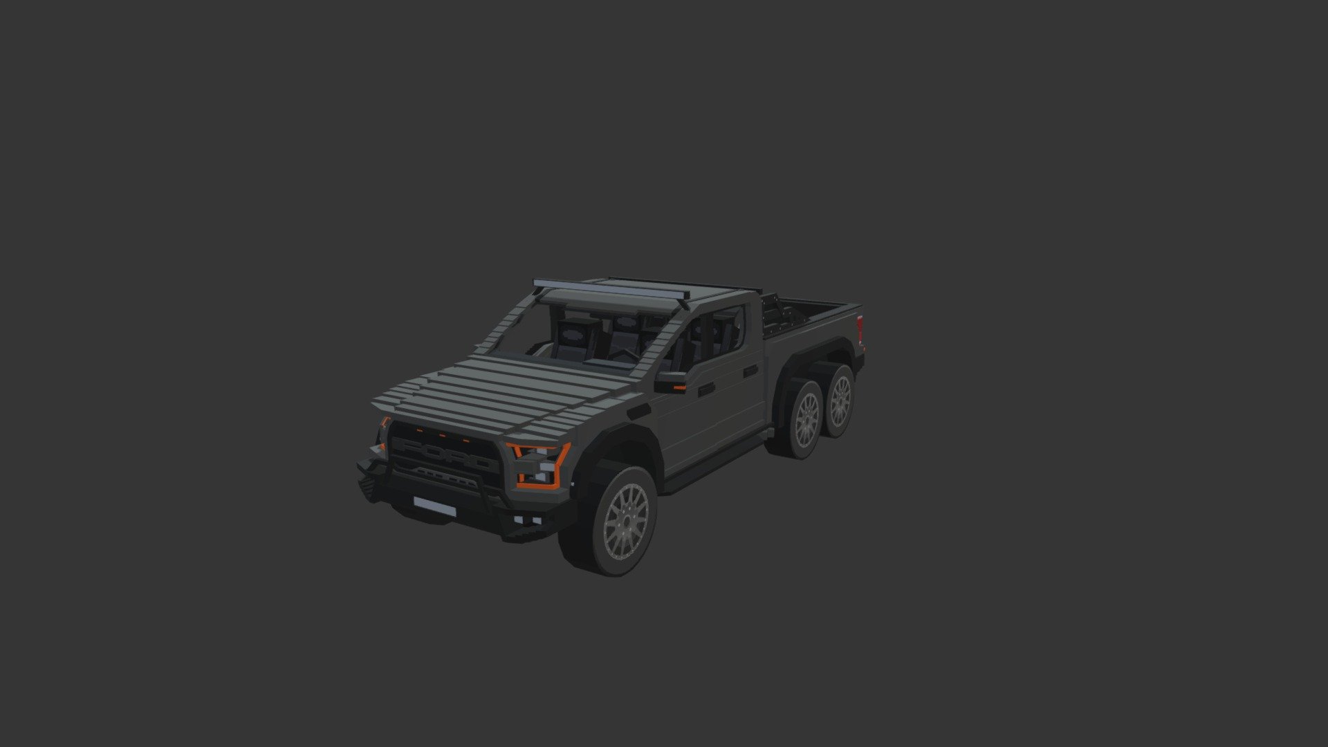 Ford Raptor 6x6 by_Dok - 3D model by Dok (@dok_v) [2f32986] - Sketchfab
