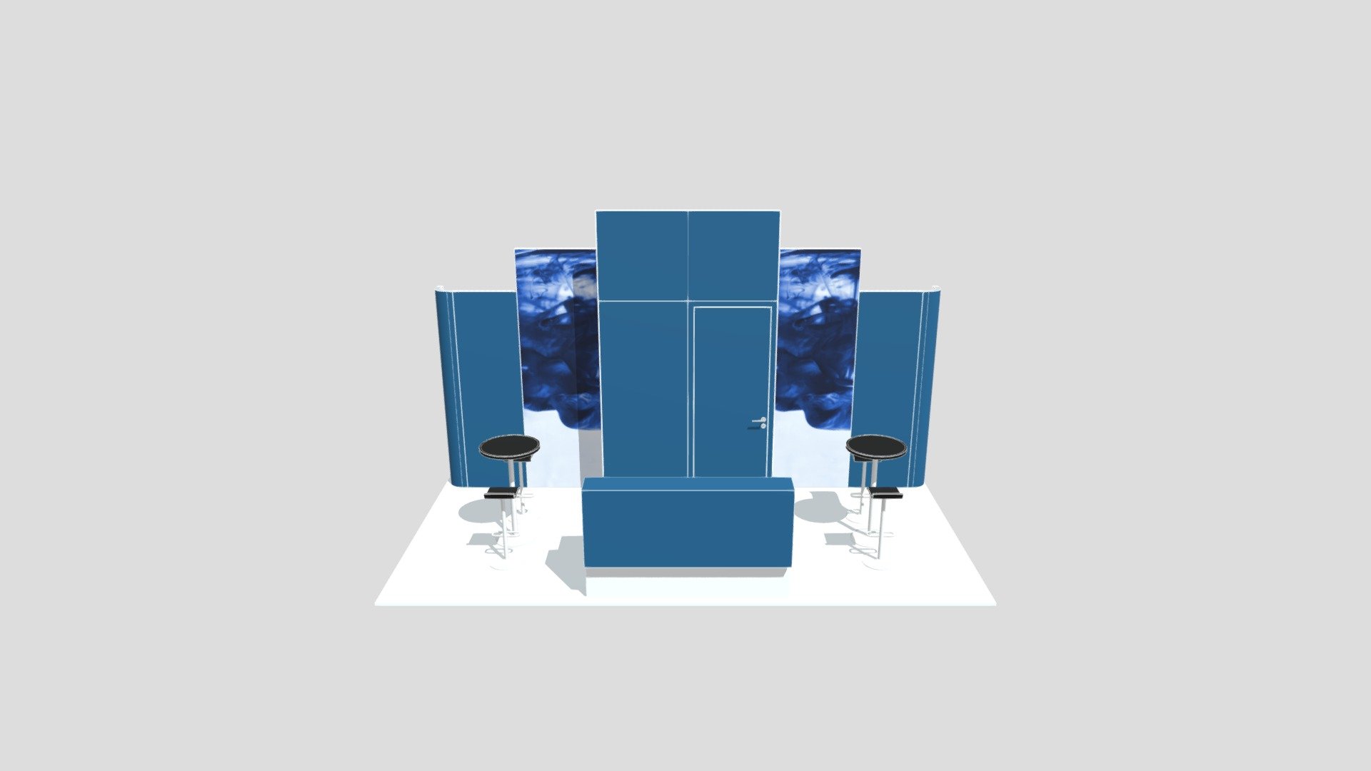 Stand 6x4 design 7 - 3D model by rcgroupe [2f33190] - Sketchfab