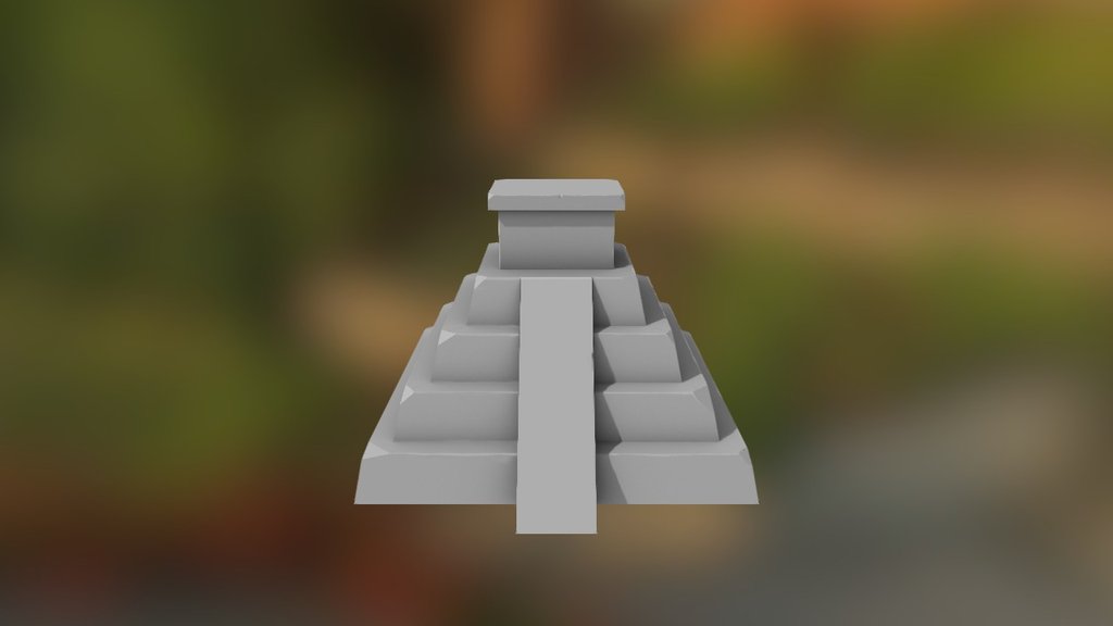 Aztec Pyramid Test - 3D model by burchmore500 [2f3379b] - Sketchfab