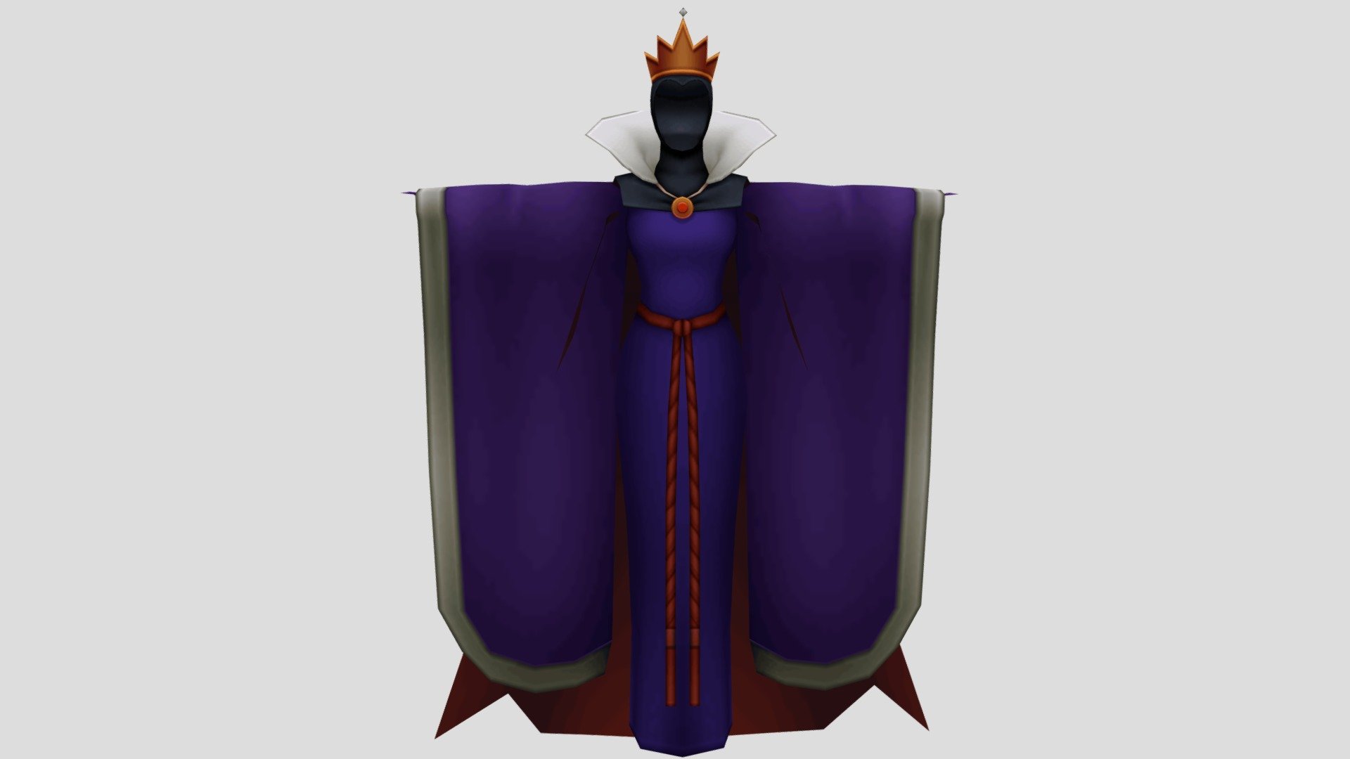 Evil Queen Clothes - Download Free 3D model by Princess Gowns ...