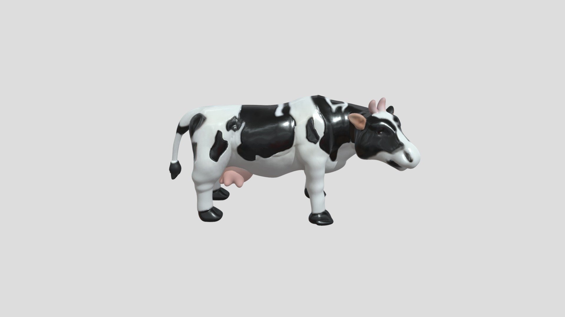 Cow - Download Free 3D model by jackiebatteau [2f35811] - Sketchfab