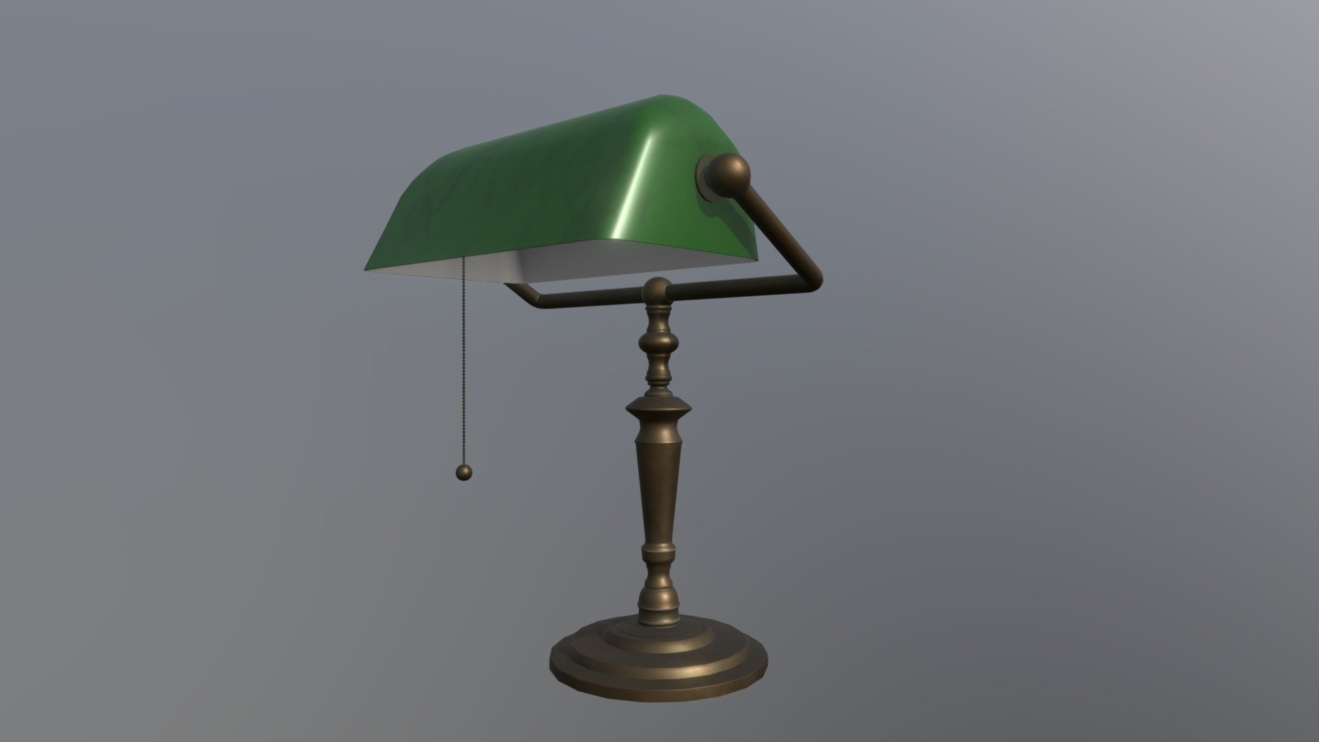 Vintage Lamp - 3D model by mrpetercharman [2f35cc8] - Sketchfab
