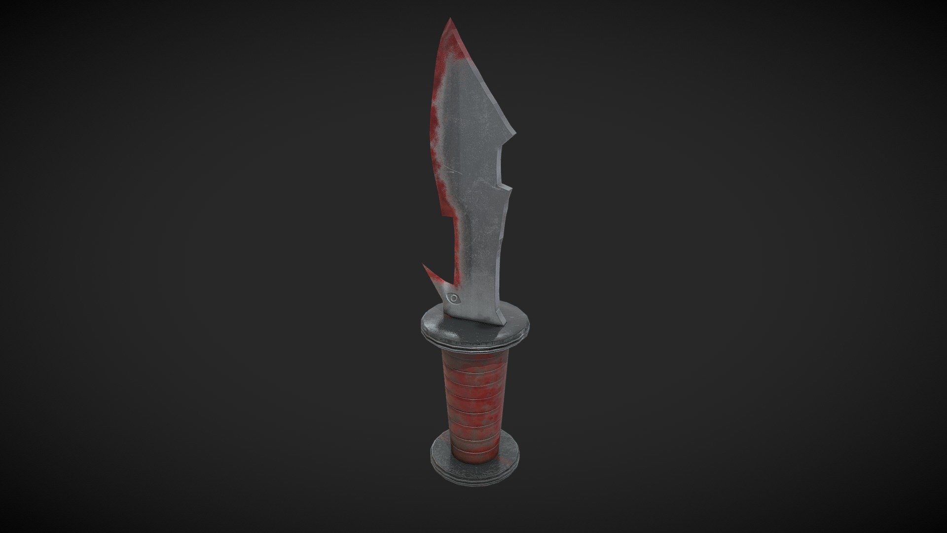 Melee knife - Download Free 3D model by ZzajA-A (@Zajjj_) [2f35d2e ...