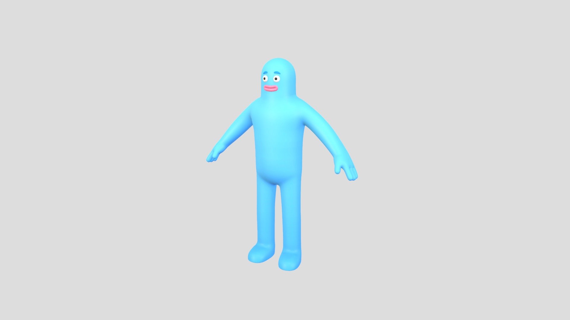 Character320 Blue Guy - Buy Royalty Free 3D model by BaluCG [2f36832 ...