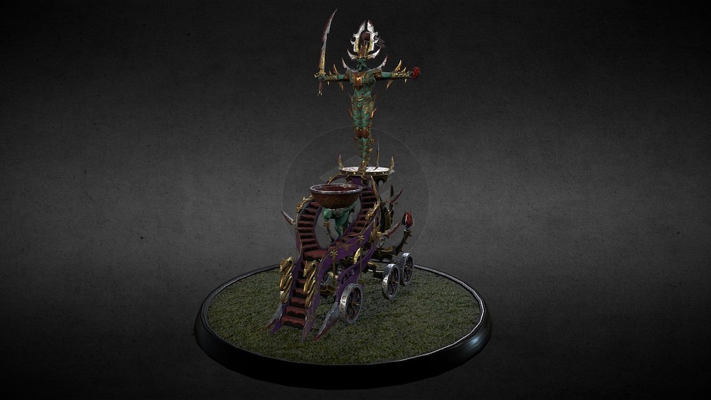 Druchii Blood Cauldron - 3D model by Andrew Phelan (@korphaeron99 ...