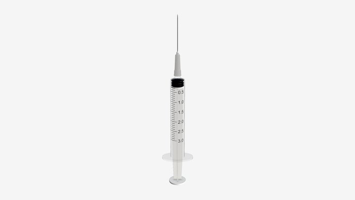 Syringe 3D models - Sketchfab