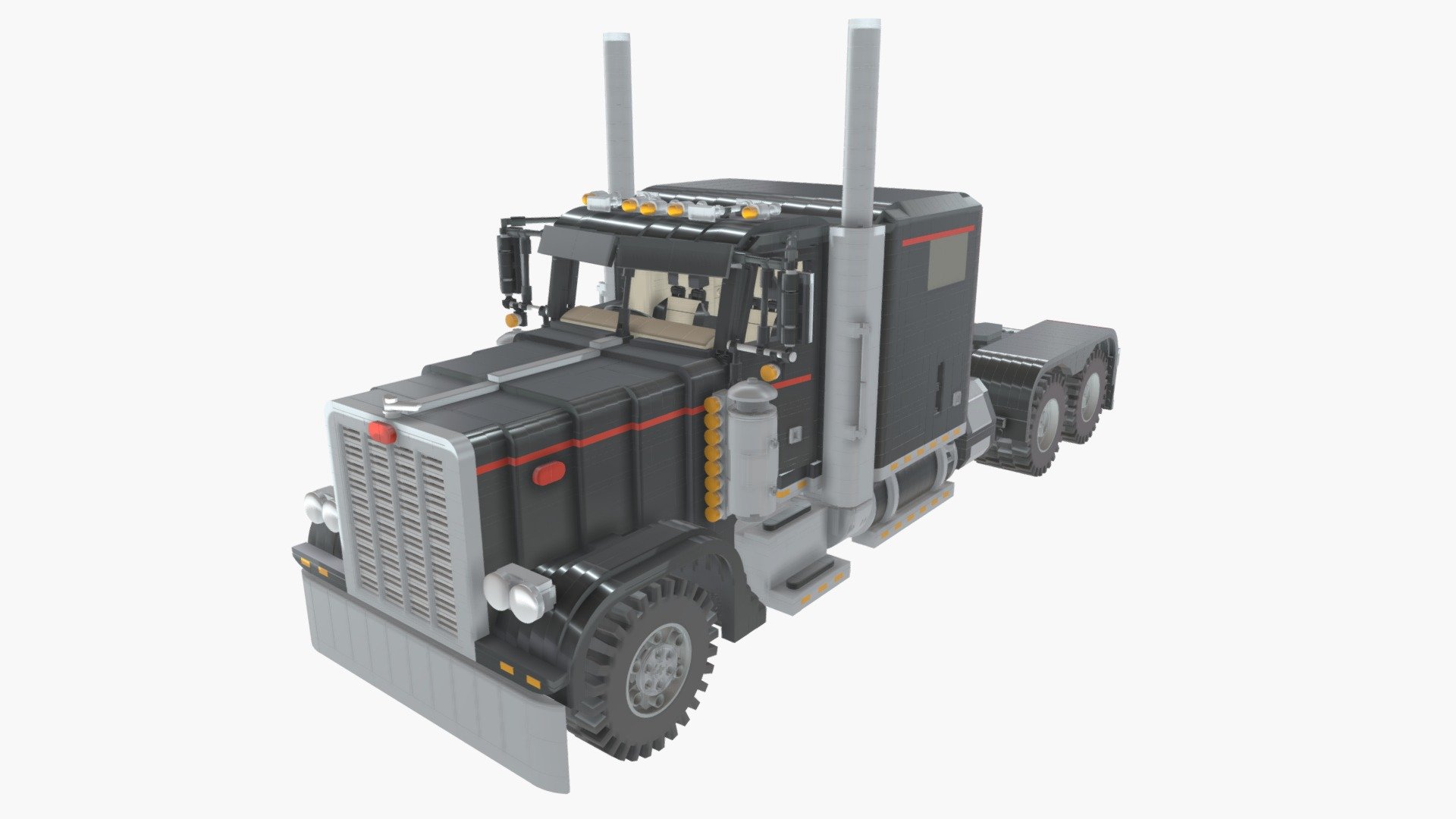 LEGO Long Nose Truck US - Buy Royalty Free 3D model by HUuser2024 ...