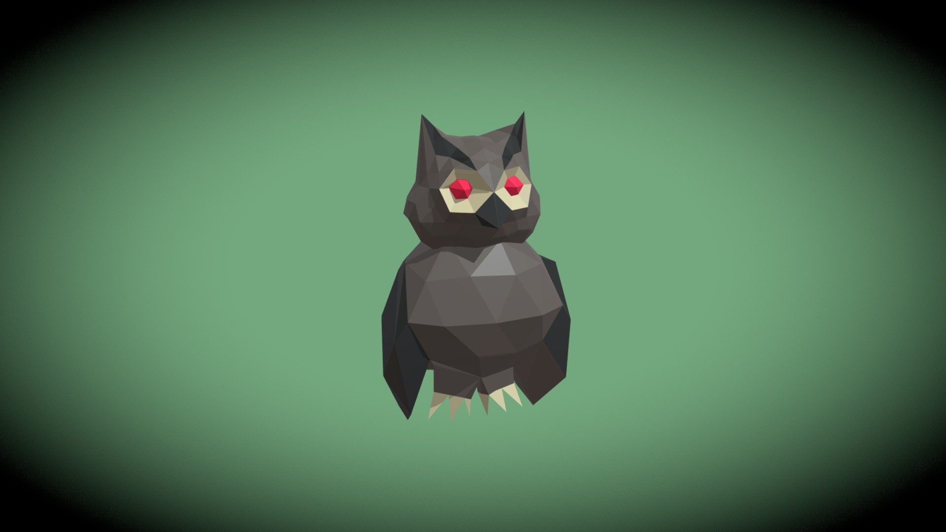 Owl One - Low Poly - 3D model by Thunder_Owl [2f38b1b] - Sketchfab